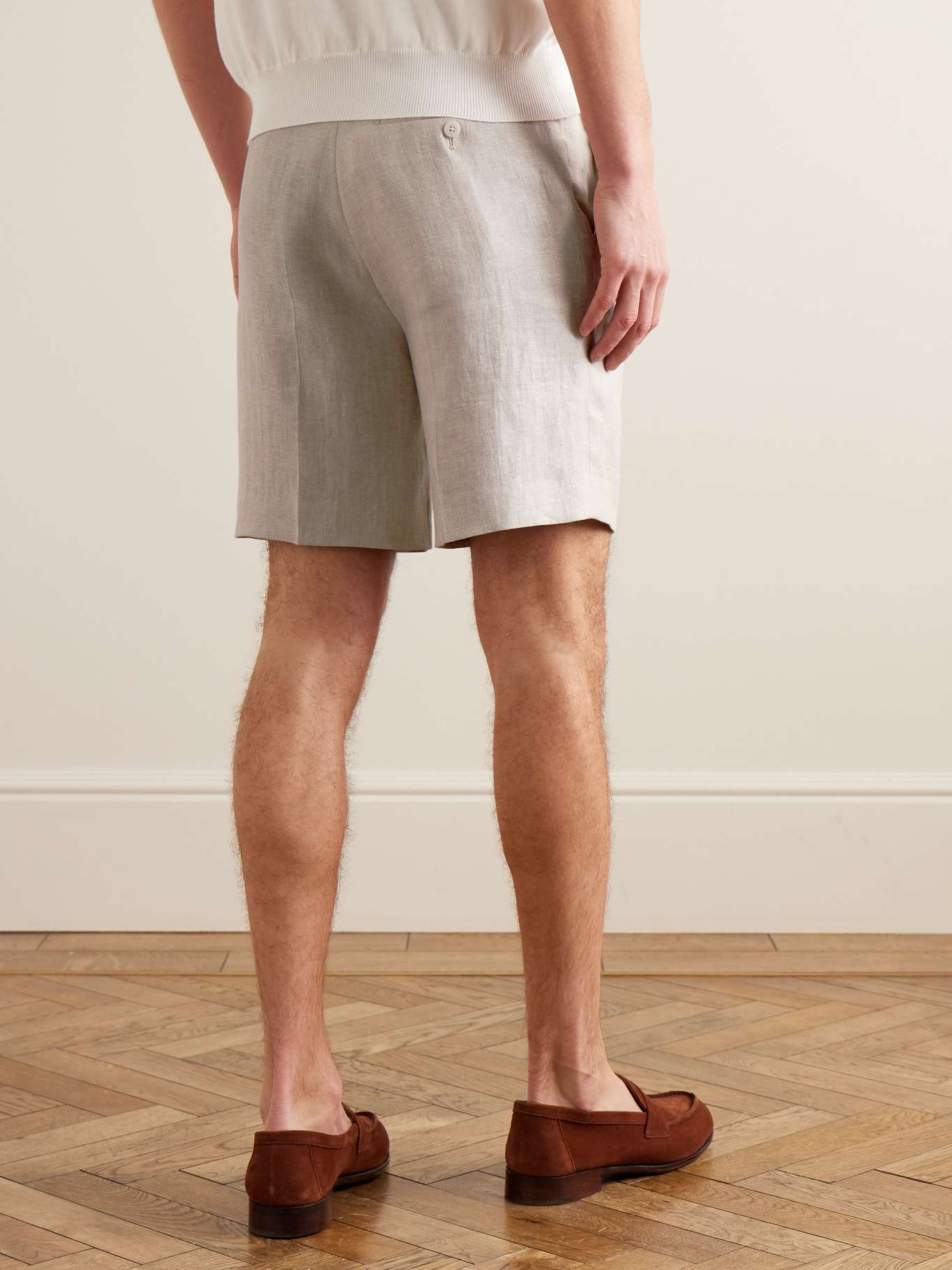 KINGSMAN Straight-Leg Twill Shorts for Men | MR PORTER