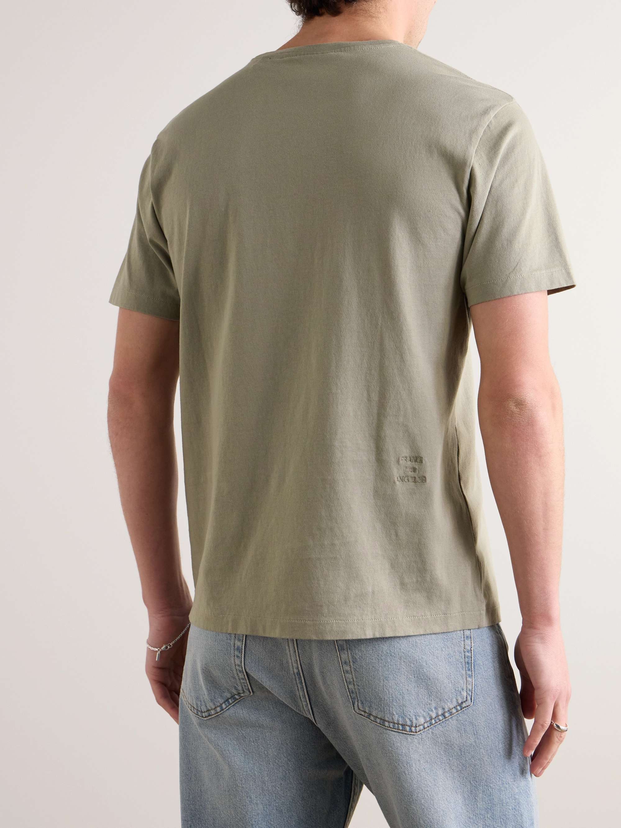 FRAME Cotton-Jersey T-Shirt for Men | MR PORTER