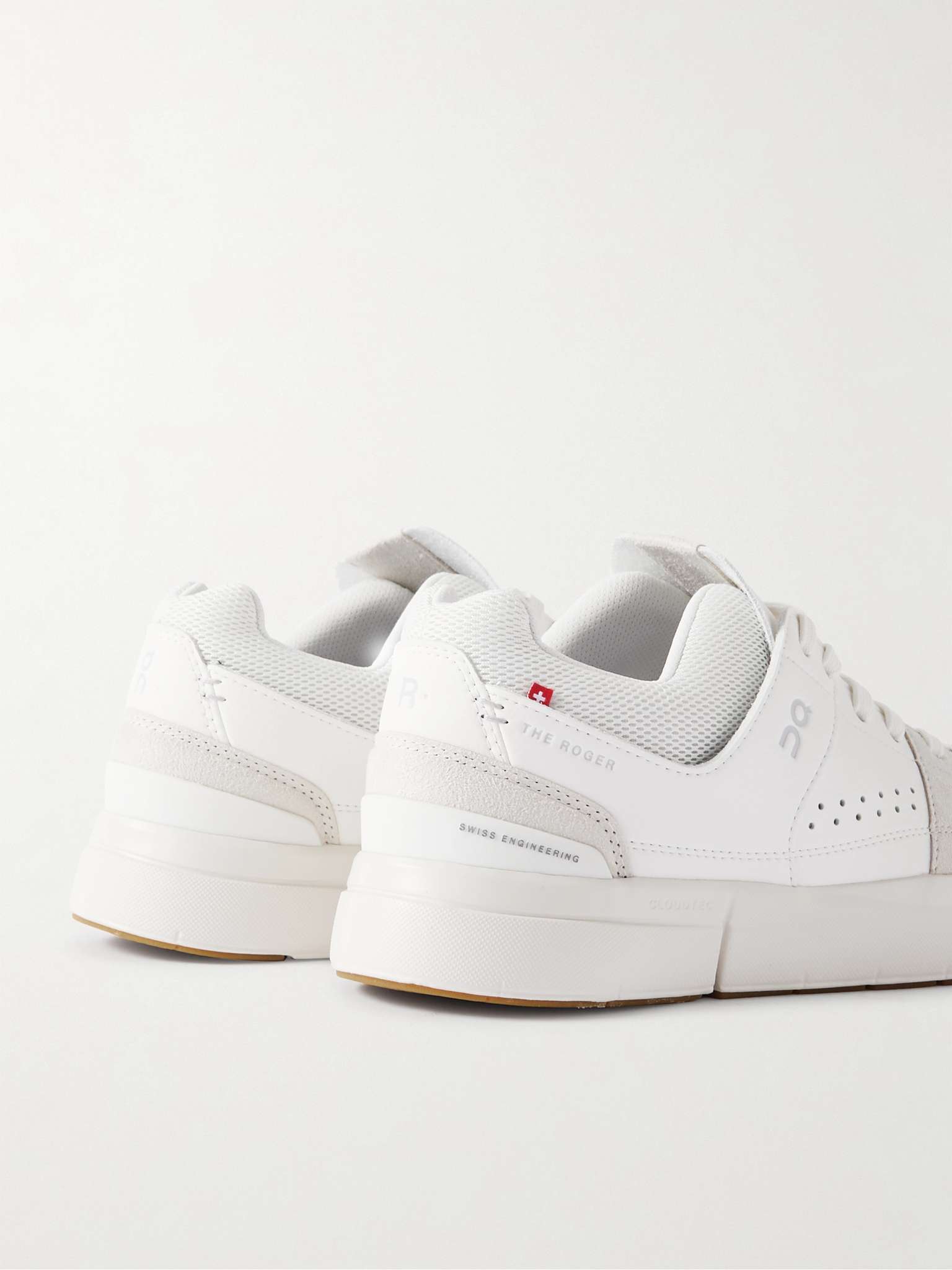 ON + Roger Federer The Roger Clubhouse Faux Leather, Mesh and Faux ...