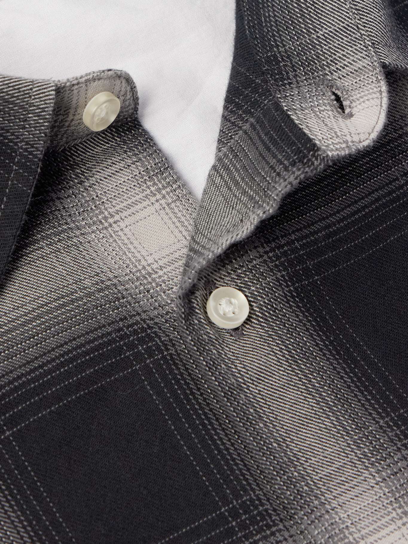 OFFICINE GÉNÉRALE Benoit Checked Cotton-Flannel Shirt for Men | MR PORTER