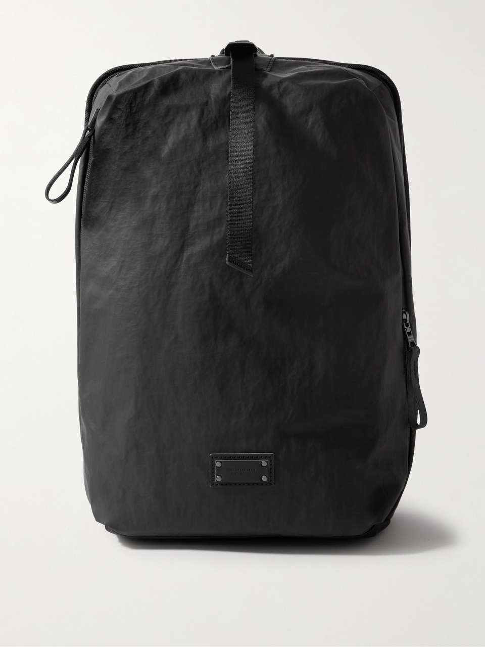 MASTER-PIECE Bump L Canvas and Leather-Trimmed CORDURA® Nylon Backpack ...