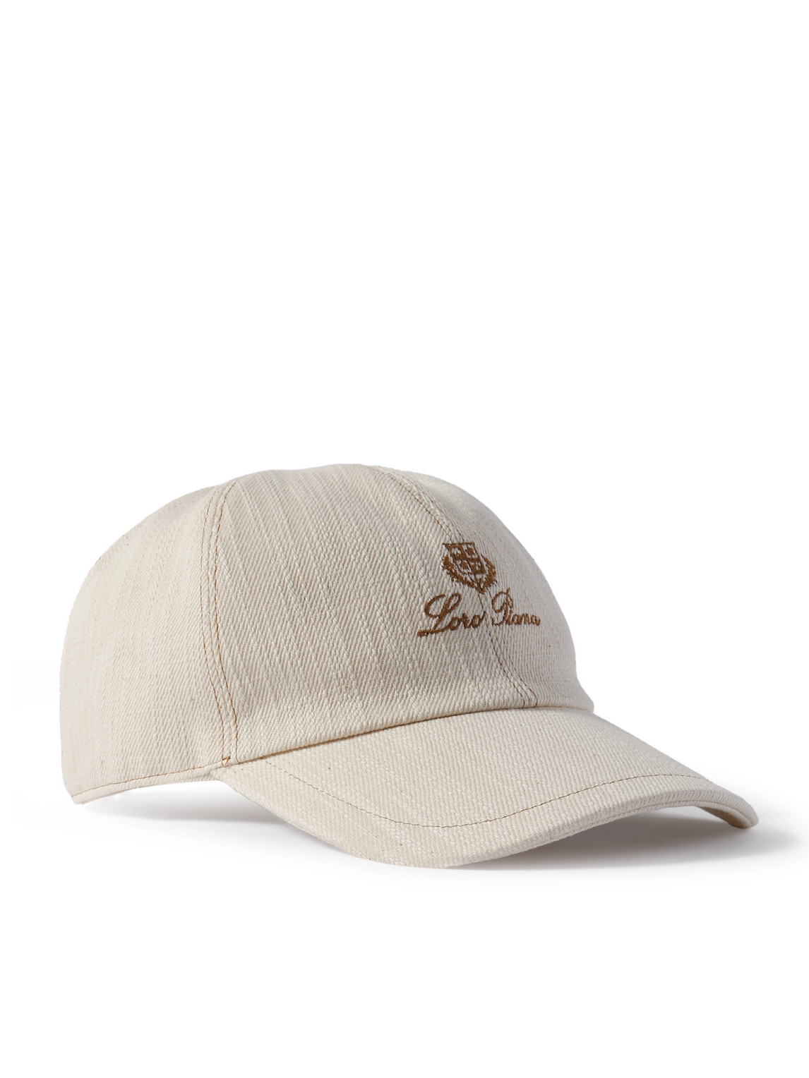 Loro Piana Logo-Embroidered Organic Cotton-Canvas Cap | Smart Closet