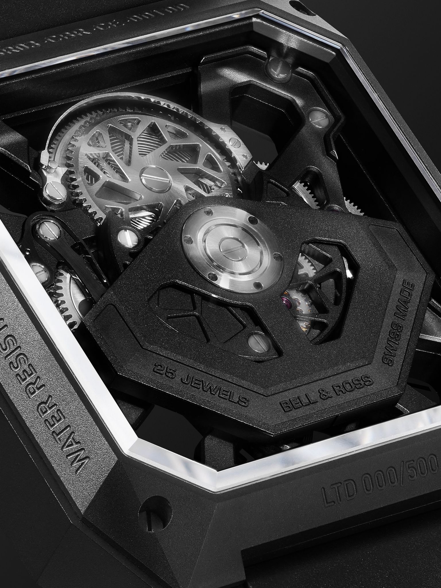 BELL & ROSS BR 03 Cyber Limited Edition Automatic 42mm Ceramic and ...