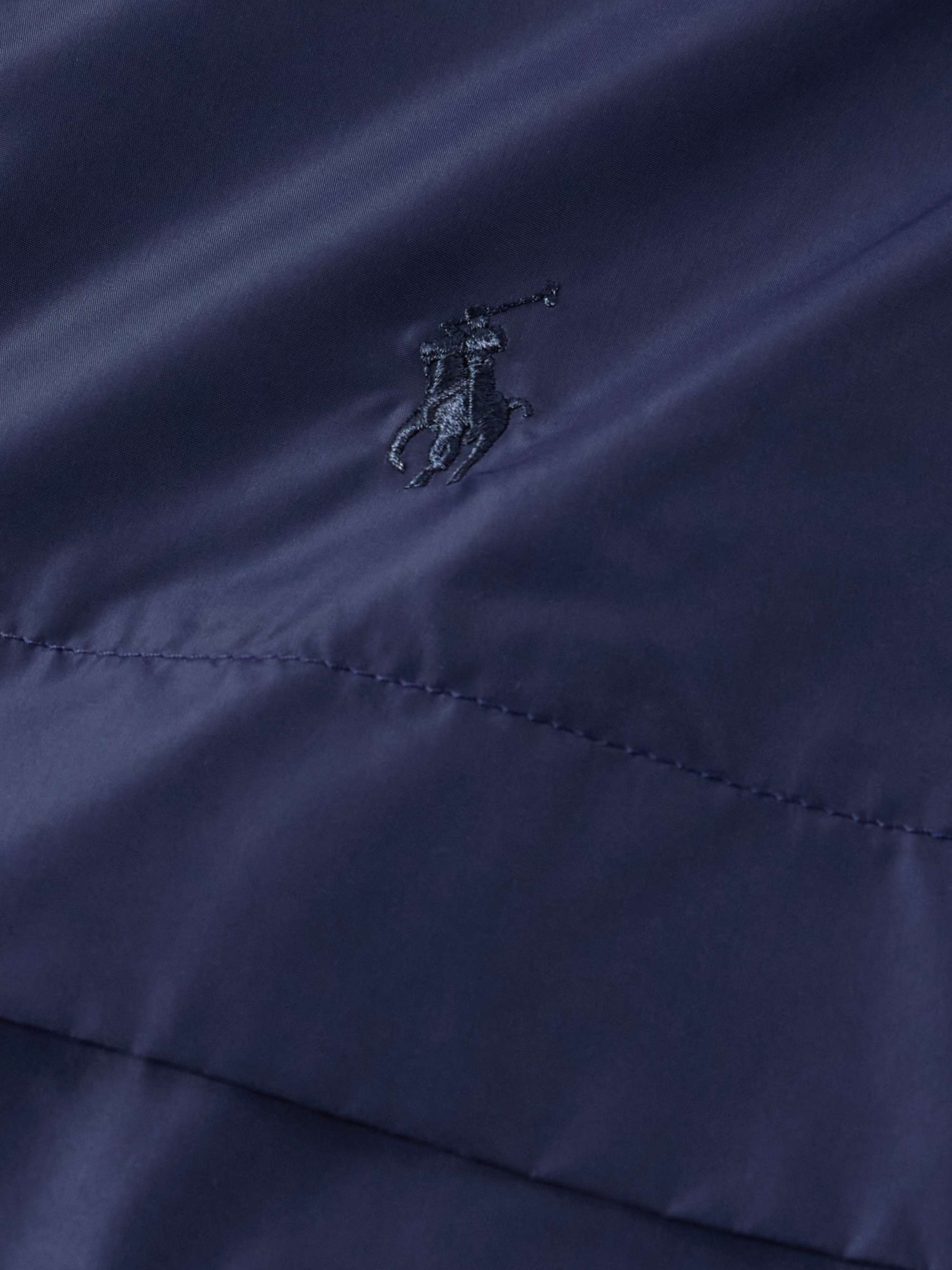 POLO RALPH LAUREN Logo-Embroidered Shell Hooded Jacket for Men | MR PORTER