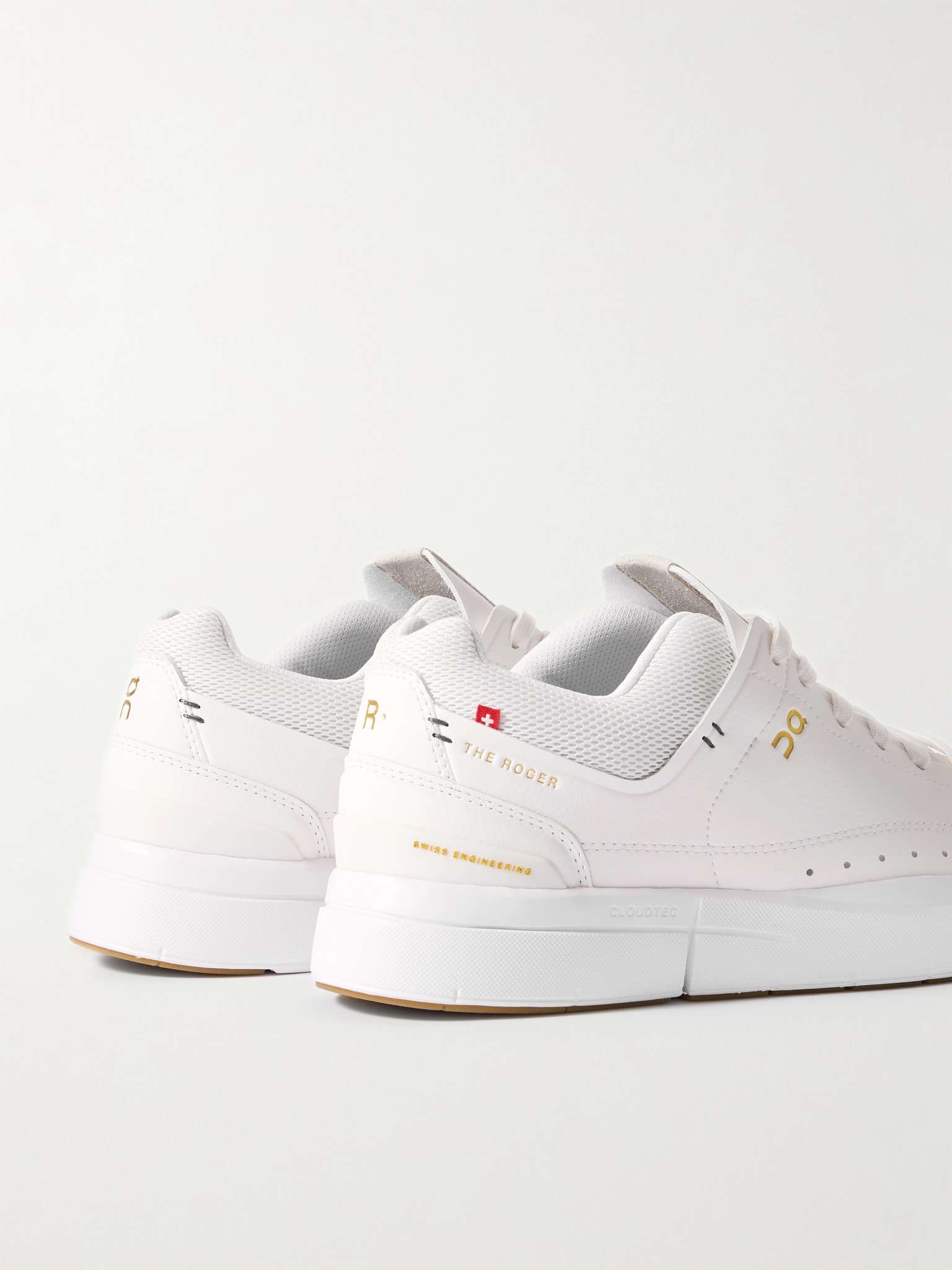 ON + Roger Federer The Roger Centre Court Vegan Leather and Mesh Tennis ...