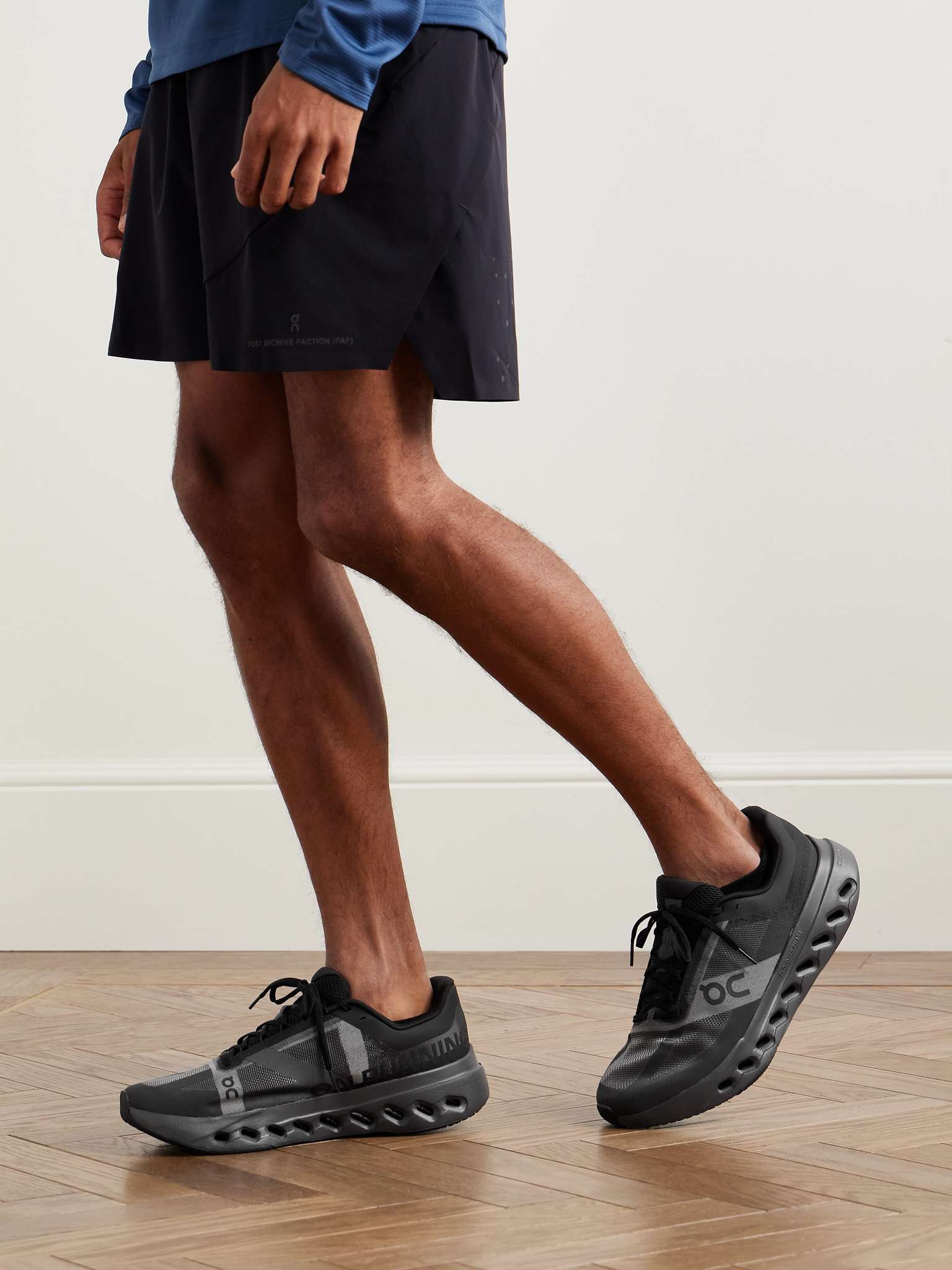 ON Cloudsurfer Next Rubber-Trimmed Mesh Running Sneakers for Men | MR ...