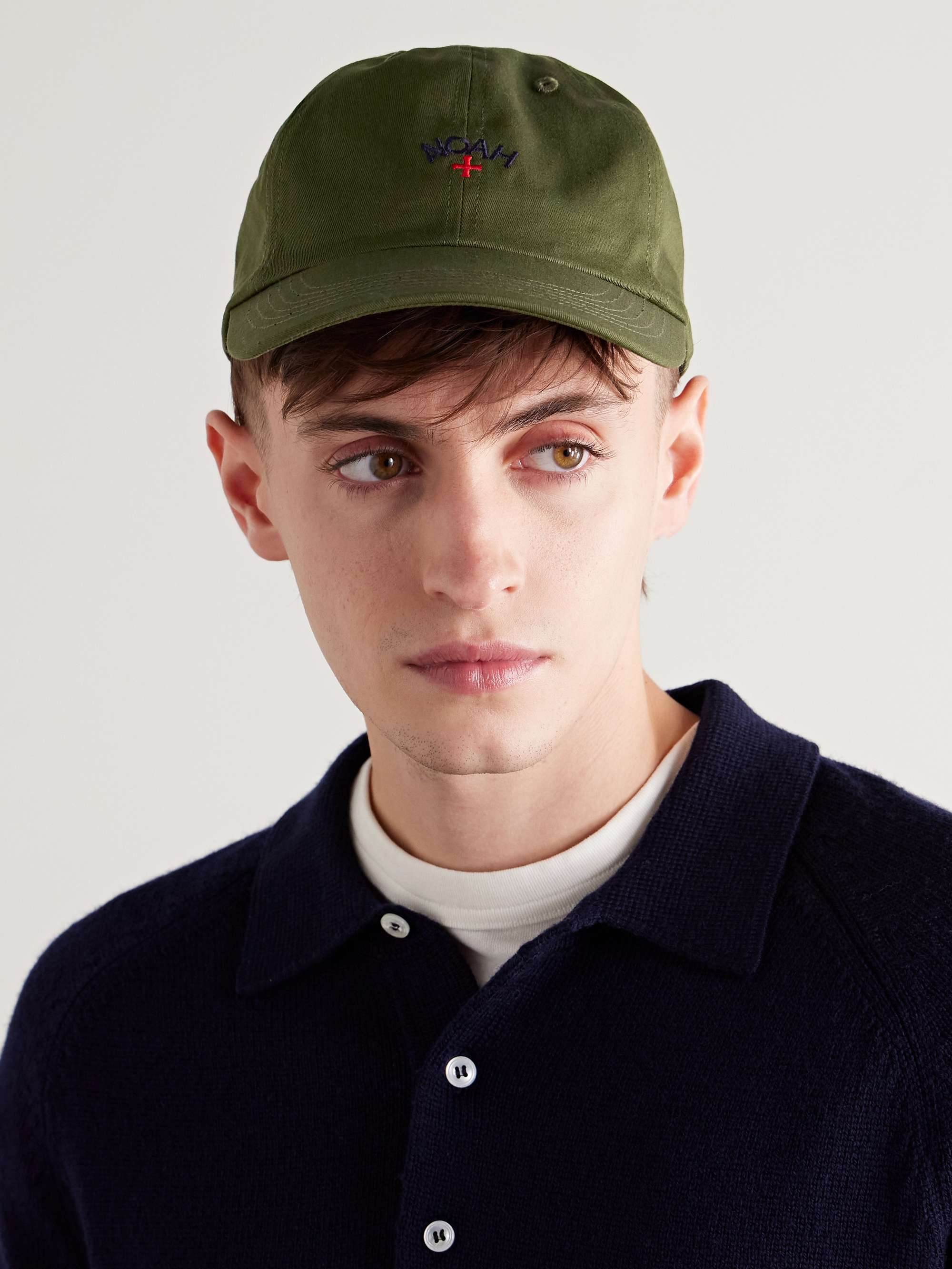 NOAH Core Logo-Embroidered Cotton-Twill Baseball Cap for Men | MR PORTER