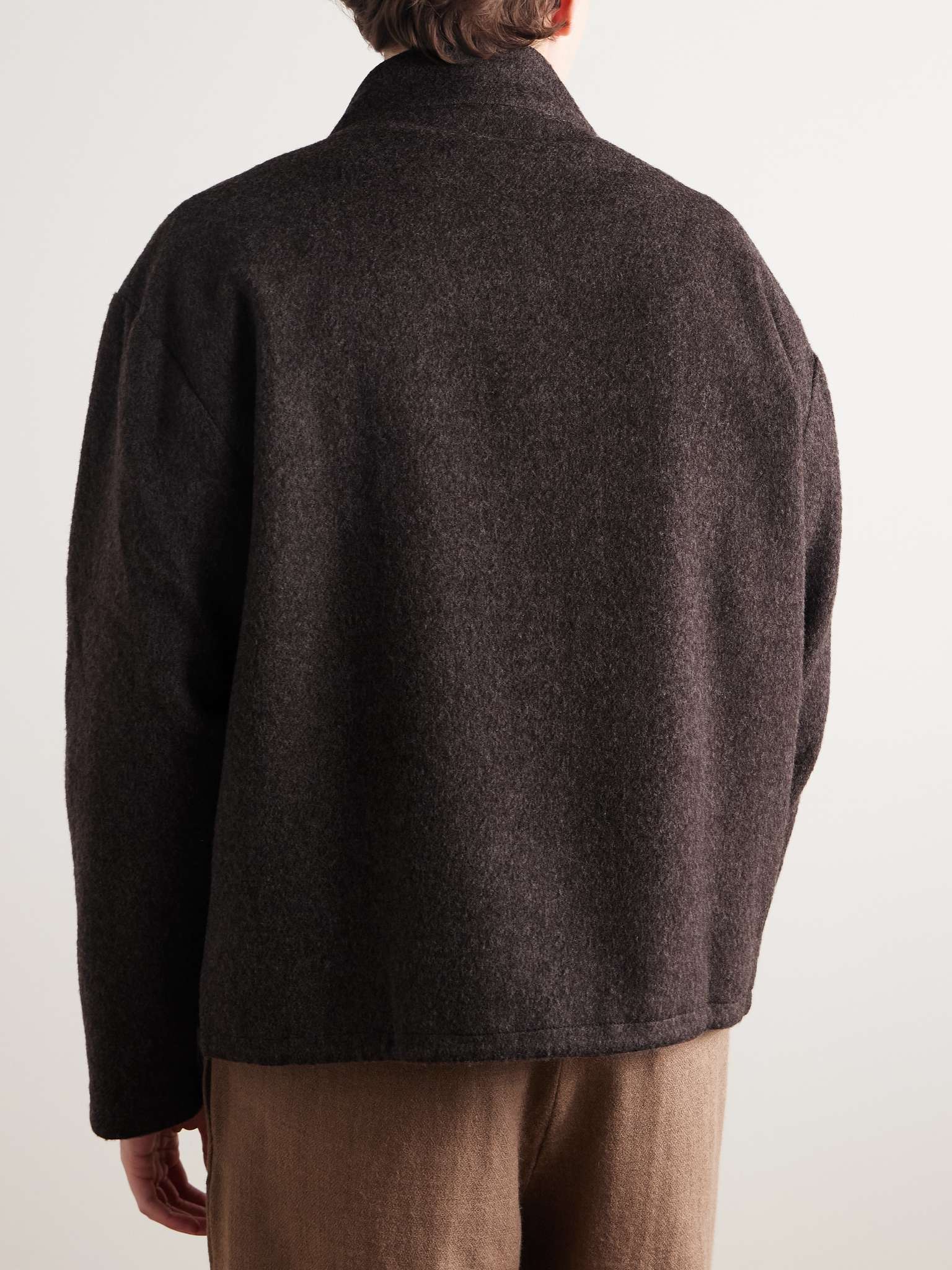 SMALL TALK Brushed-Wool Jacket for Men | MR PORTER