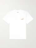 CARHARTT WIP American Script Logo-Embroidered Organic Cotton-Jersey T ...