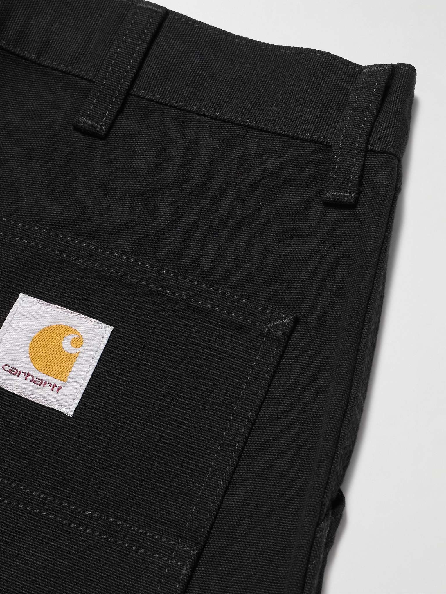 CARHARTT WIP Double Knee Straight-Leg Cotton-Canvas Carpenter Trousers ...