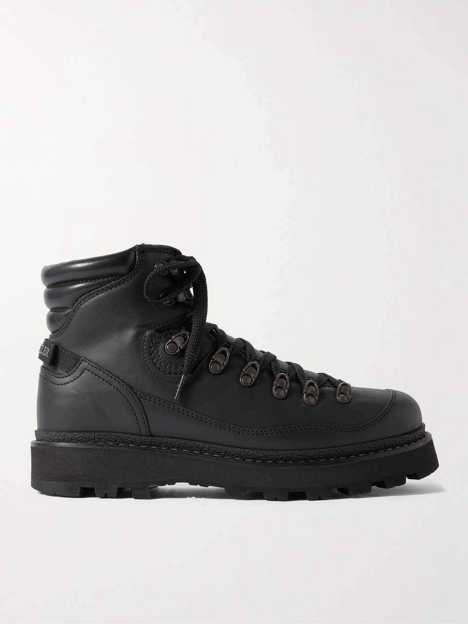 MONCLER Peka Trek Leather Hiking Boots for Men | MR PORTER