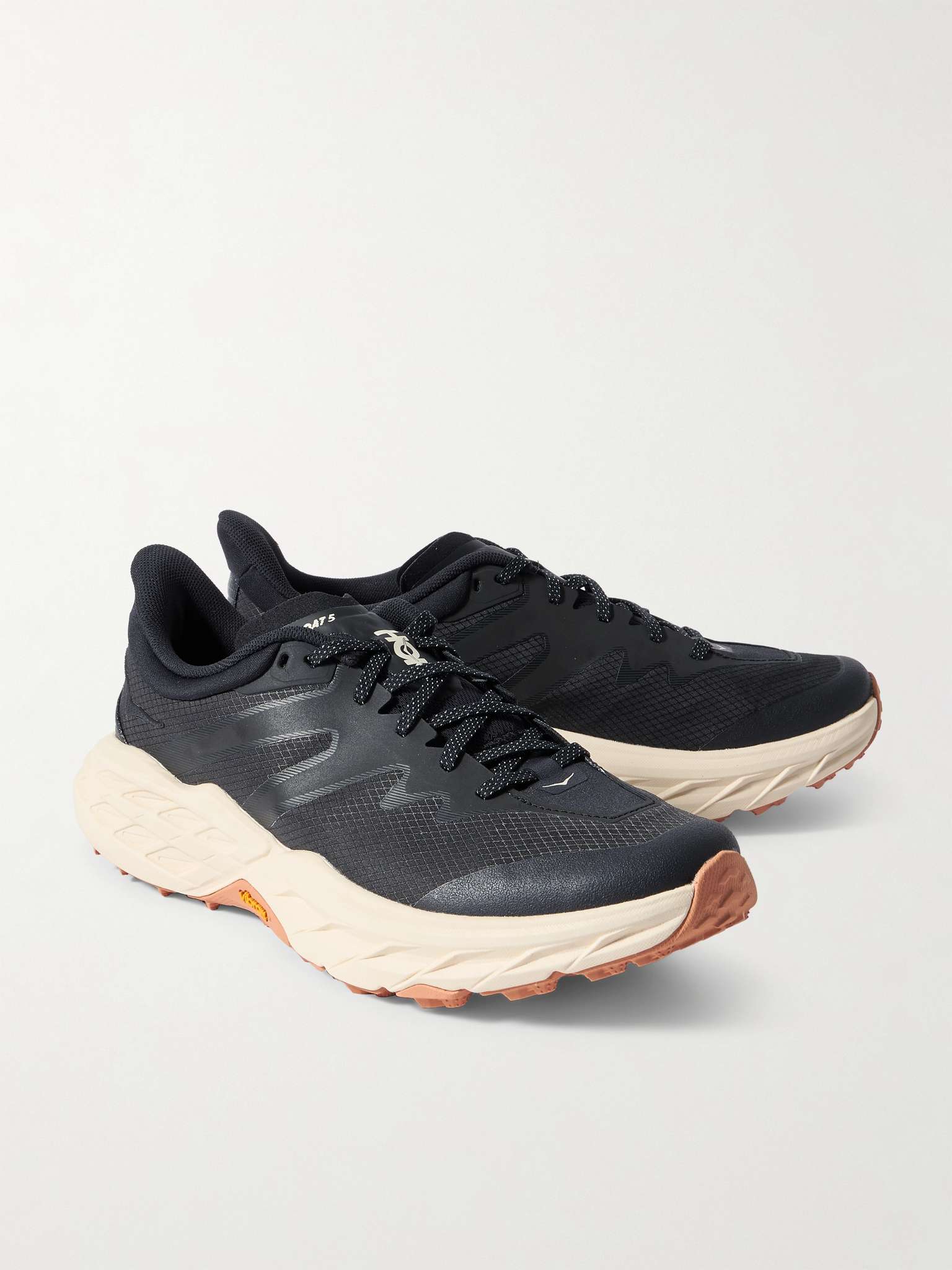 HOKA Speedgoat 5 Rubber-Trimmed GORE-TEX Mesh Running Sneakers for Men ...