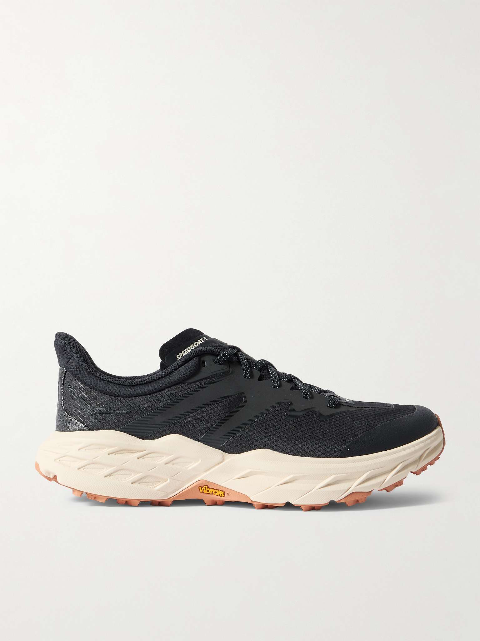 HOKA Speedgoat 5 Rubber-Trimmed GORE-TEX Mesh Running Sneakers for Men ...