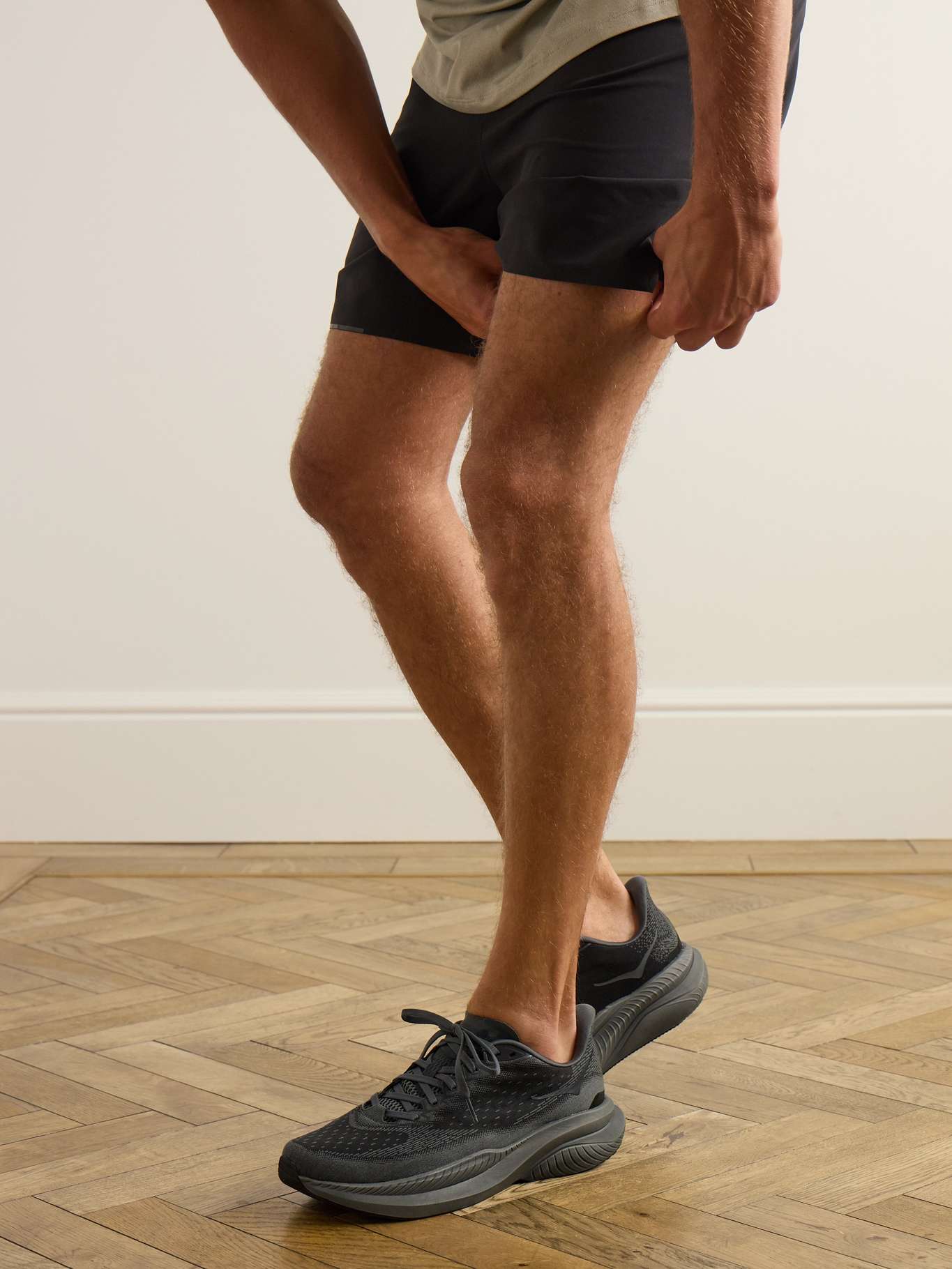 HOKA Performance Mach 6 Rubber-Trimmed Mesh Running Sneakers for Men ...