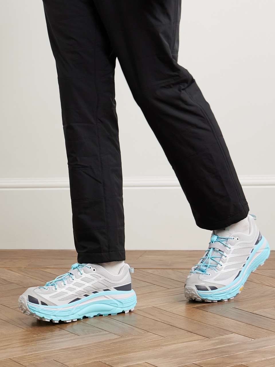HOKA Mafate Three2 Rubber-Trimmed Mesh Running Sneakers for Men | MR PORTER