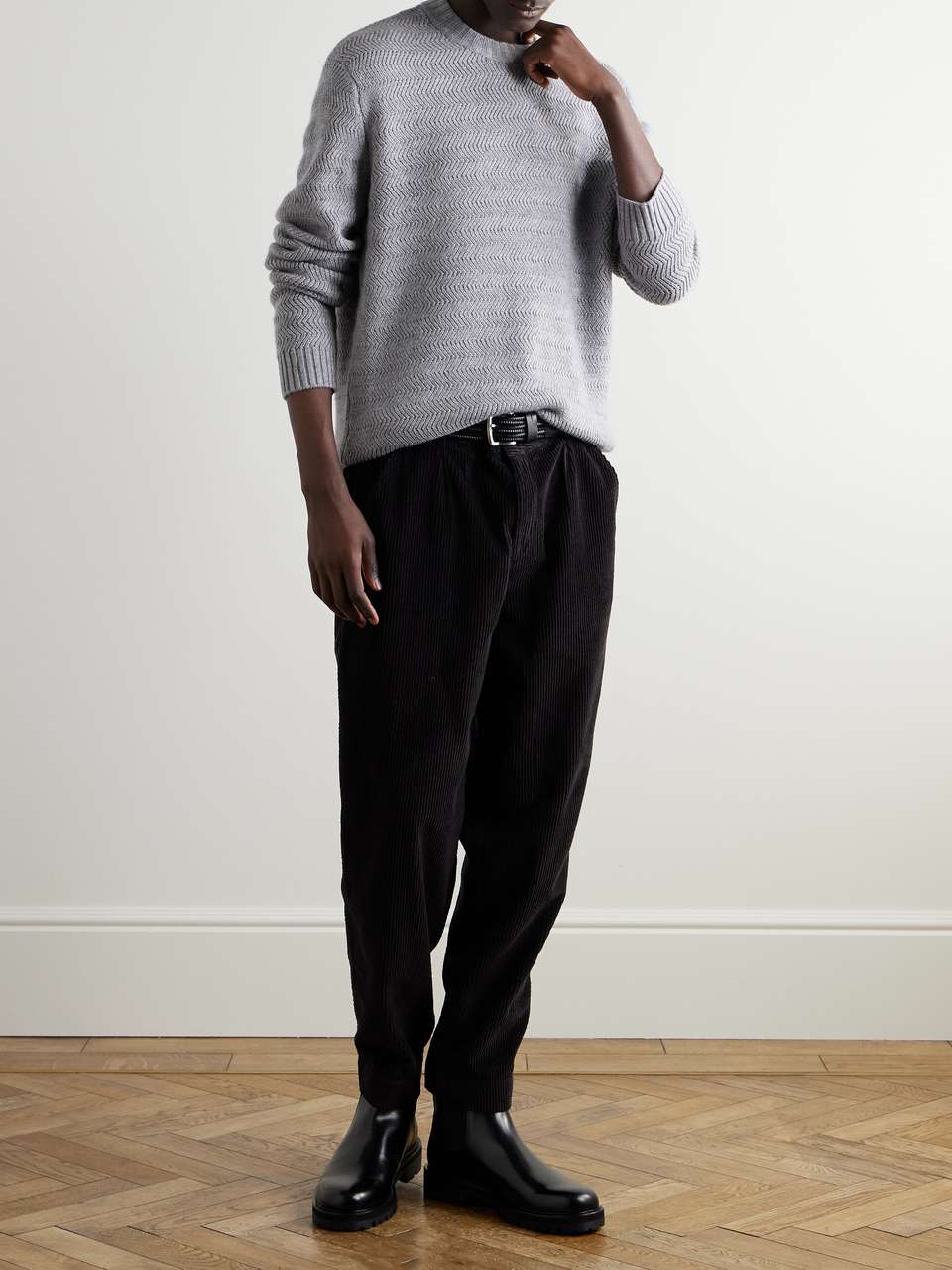 MR P. Wool and Cashmere-Blend Sweater for Men | MR PORTER