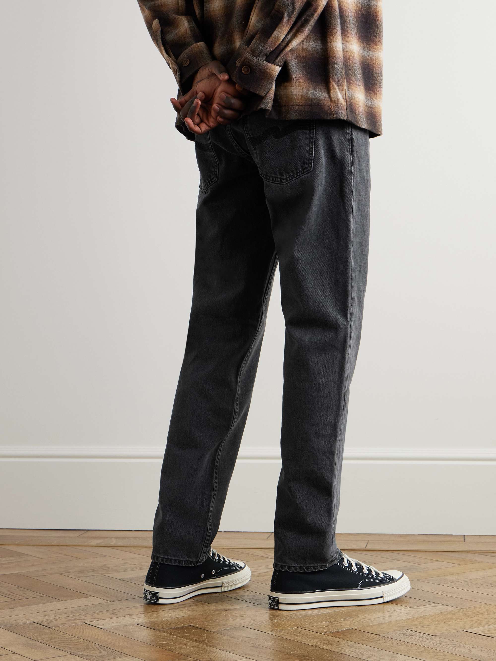 NUDIE JEANS Gritty Jackson Straight-Leg Jeans for Men | MR PORTER