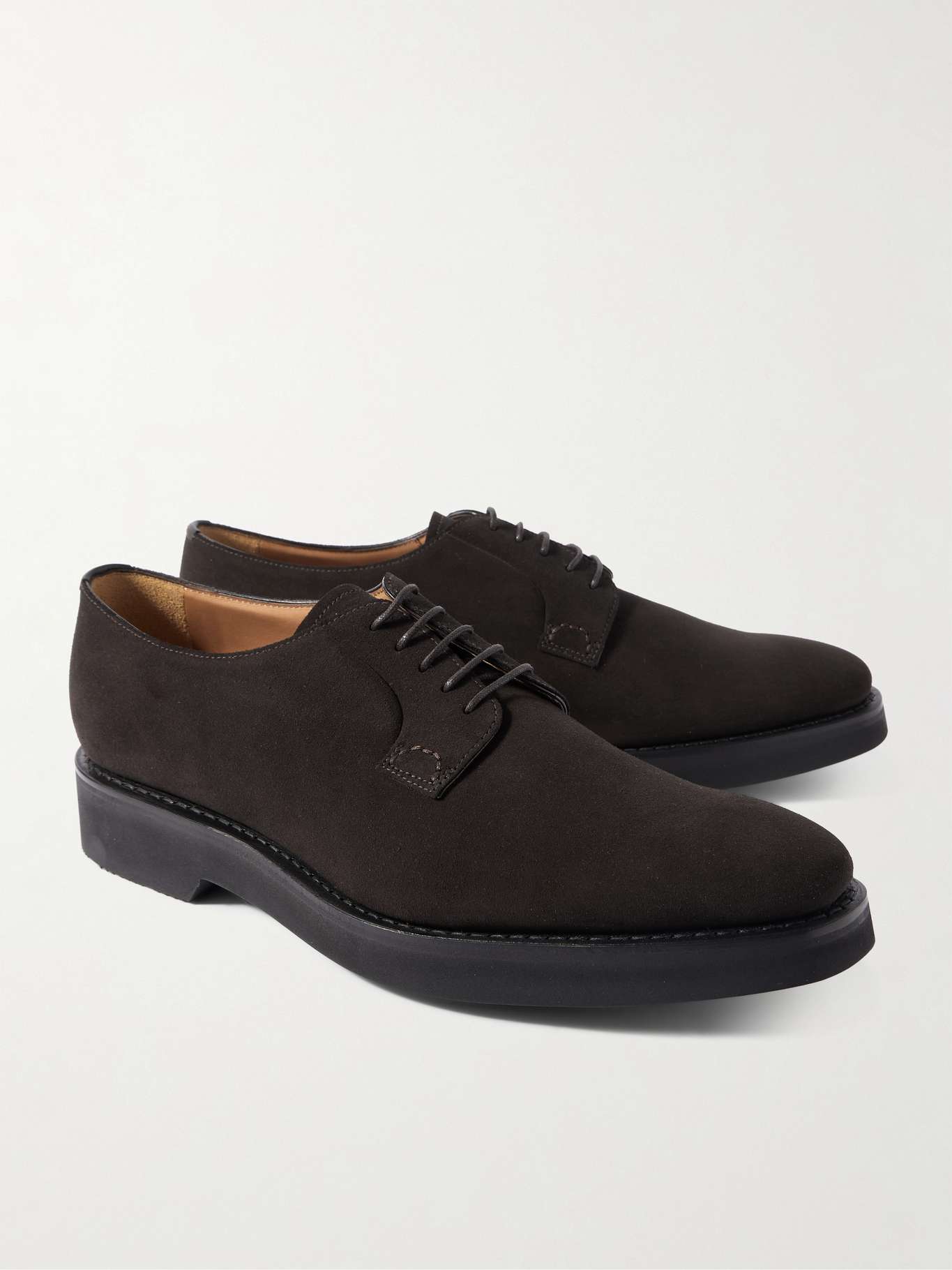 CHURCH'S Stratton I Suede Derby Shoes for Men | MR PORTER