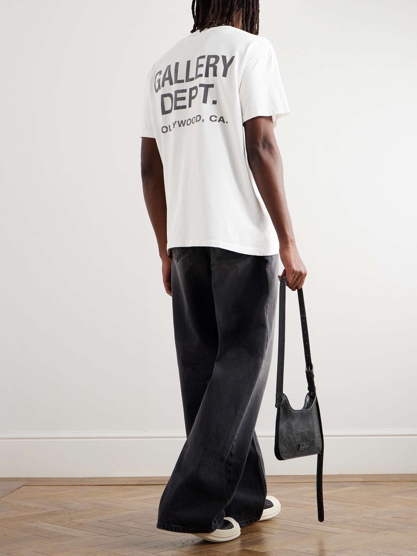 GALLERY DEPT. Vintage Souvenir Logo-Print Cotton-Jersey T-Shirt for Men | MR PORTER