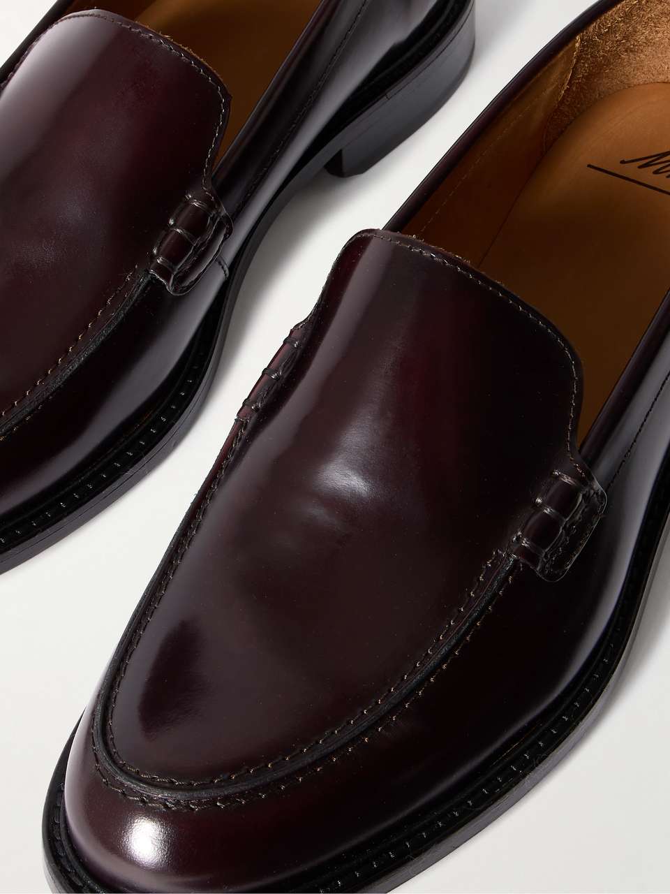 MR P. Scott Leather Loafers for Men | MR PORTER