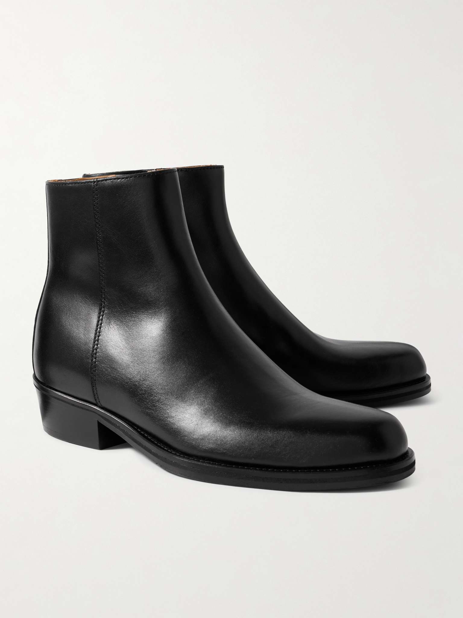 MR P. Oscar Leather Boots for Men | MR PORTER