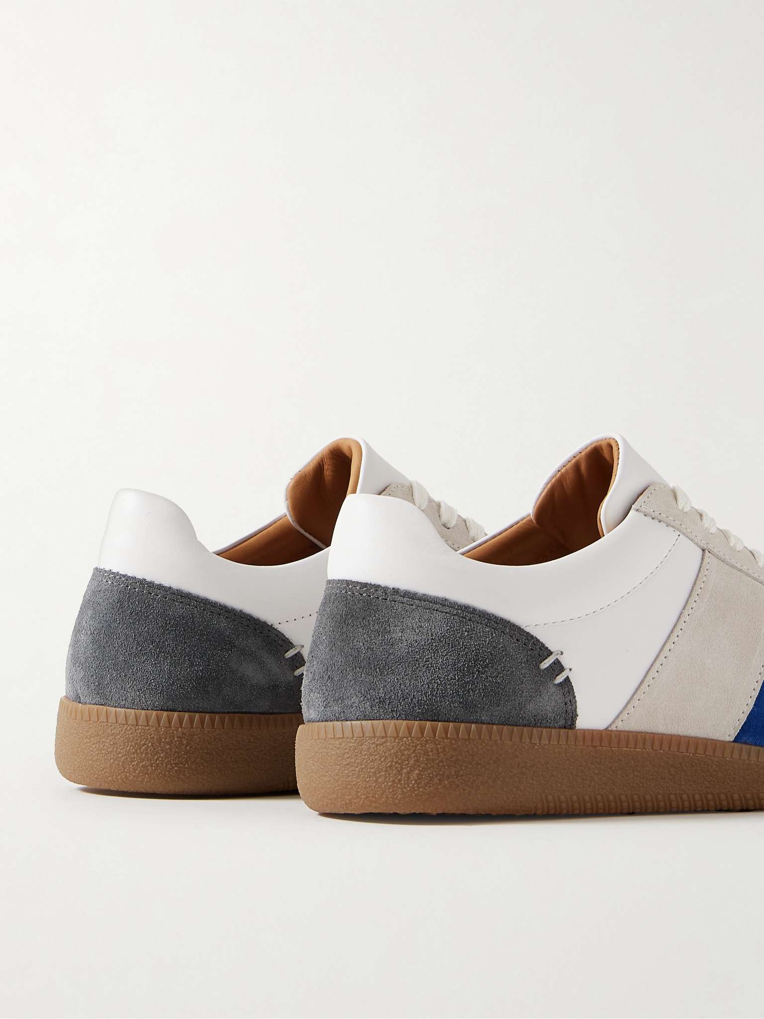 MR P. Ansel Colour-Block Suede and Leather Sneakers for Men | MR PORTER