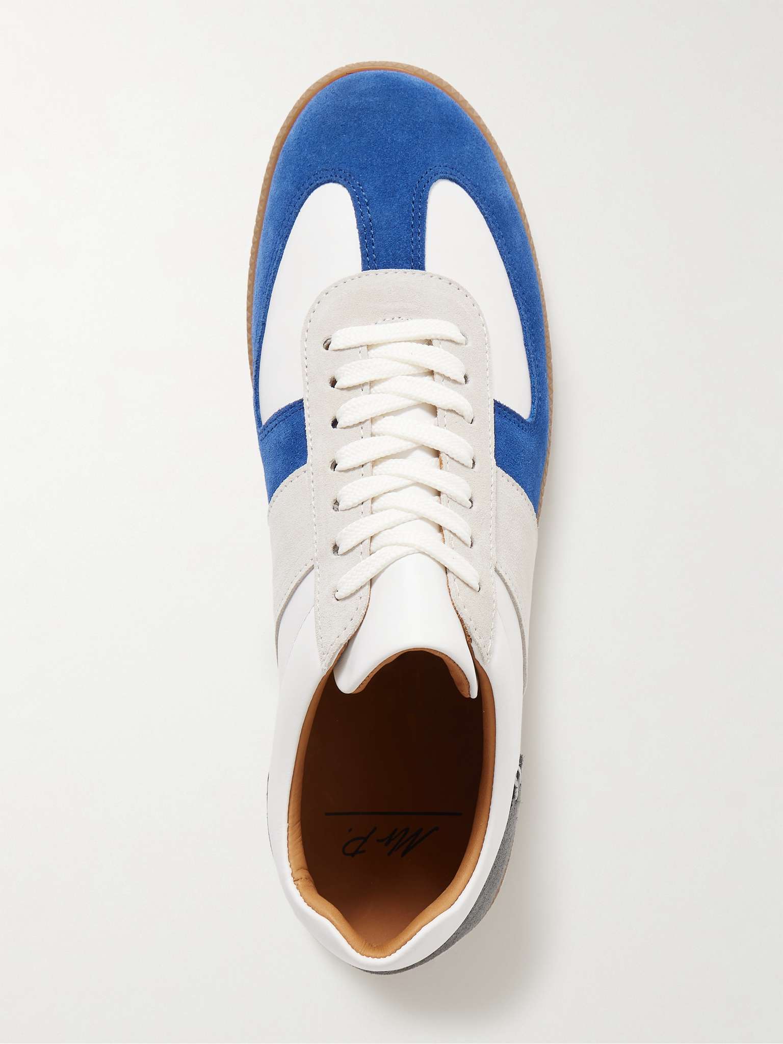 MR P. Ansel Colour-Block Suede and Leather Sneakers for Men | MR PORTER