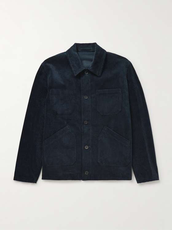 MR P. Organic Cotton-Corduroy Chore Jacket for Men | MR PORTER