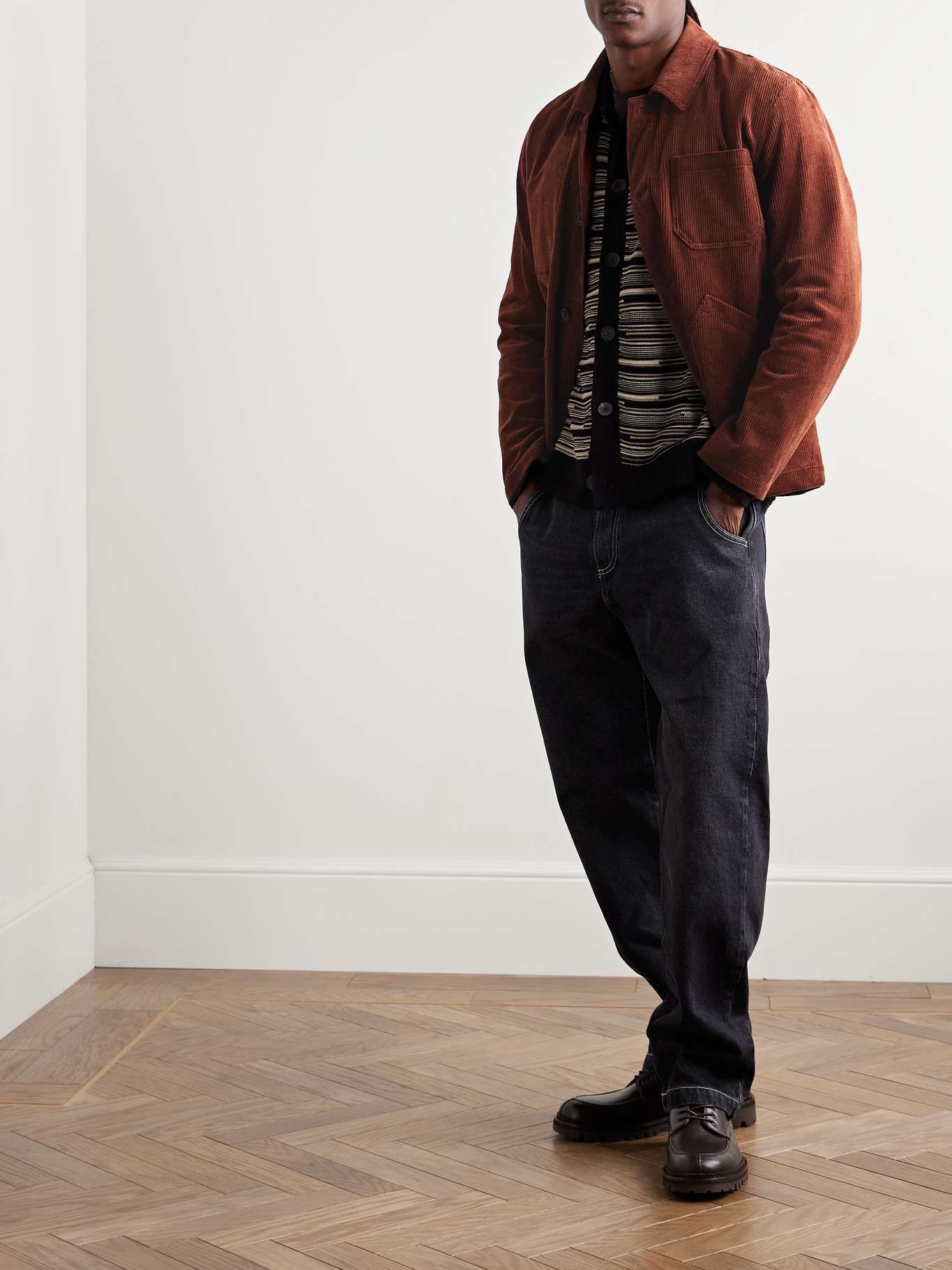 MR P. Organic Cotton-Corduroy Chore Jacket for Men | MR PORTER