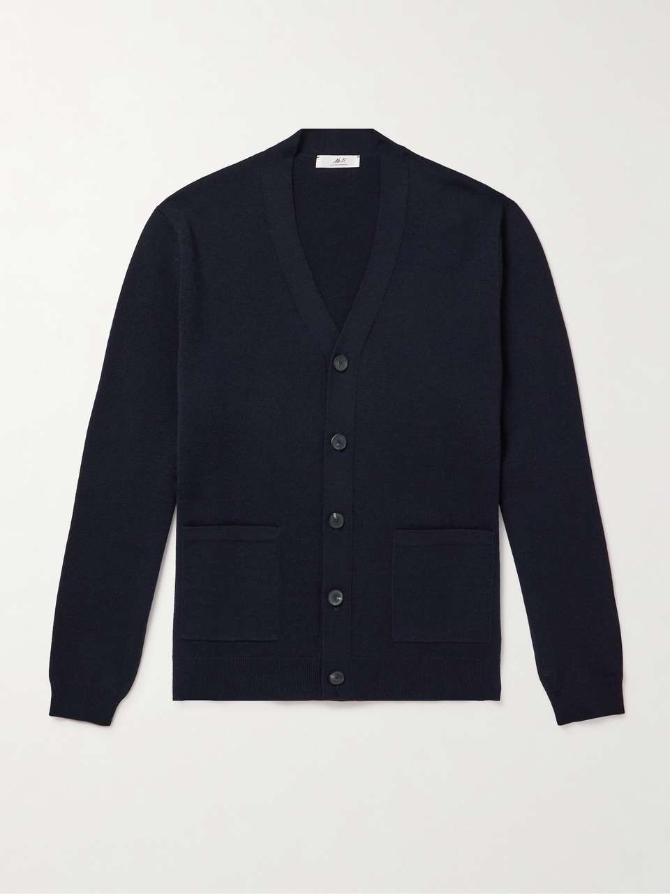 MR P. Half Milano Merino Wool Cardigan for Men | MR PORTER