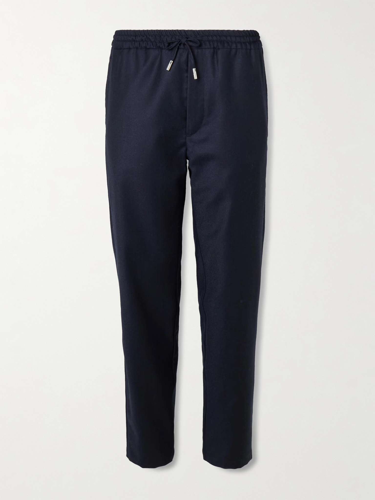 MR P. James Slim-Fit Wool-Flannel Drawstring Suit Trousers for Men | MR ...