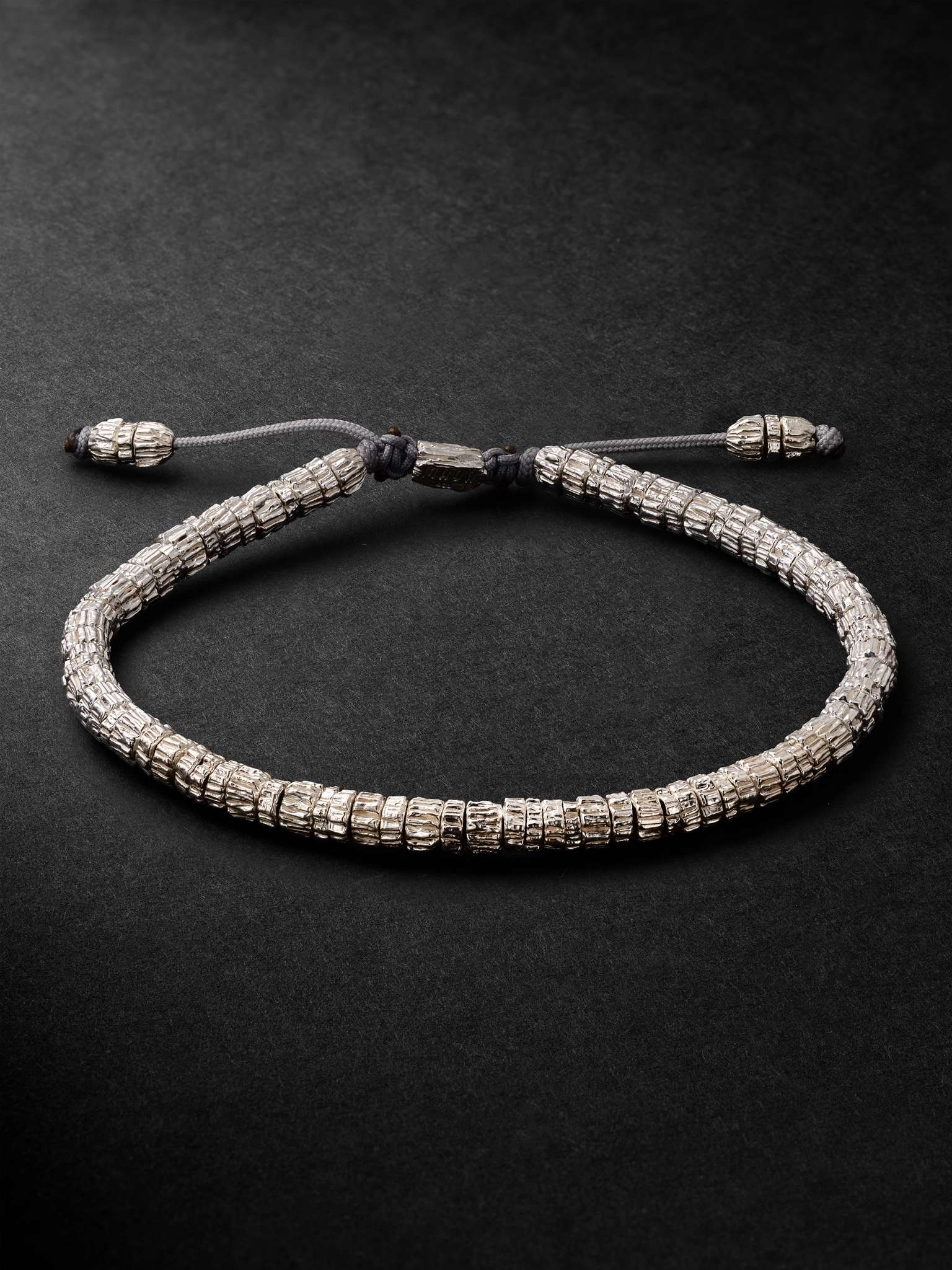 M. COHEN BY MAOR Woody Sterling Silver Bracelet for Men | MR PORTER