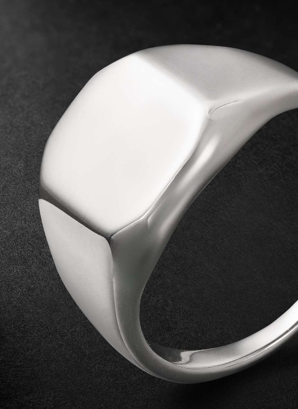 M. COHEN BY MAOR Sterling Silver Signet Ring for Men | MR PORTER