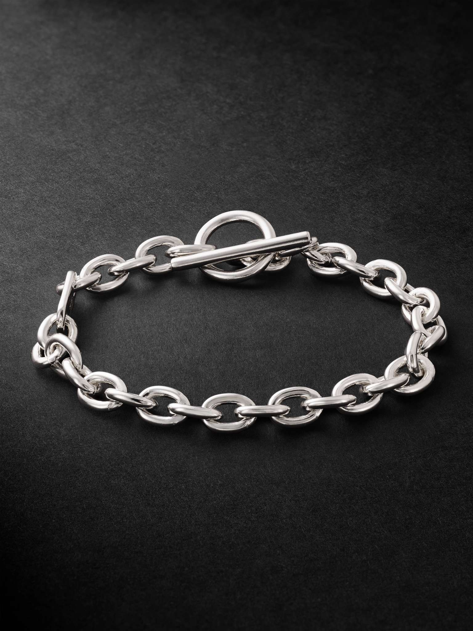 M. COHEN BY MAOR Cuadro Sterling Silver Chain Bracelet for Men | MR PORTER