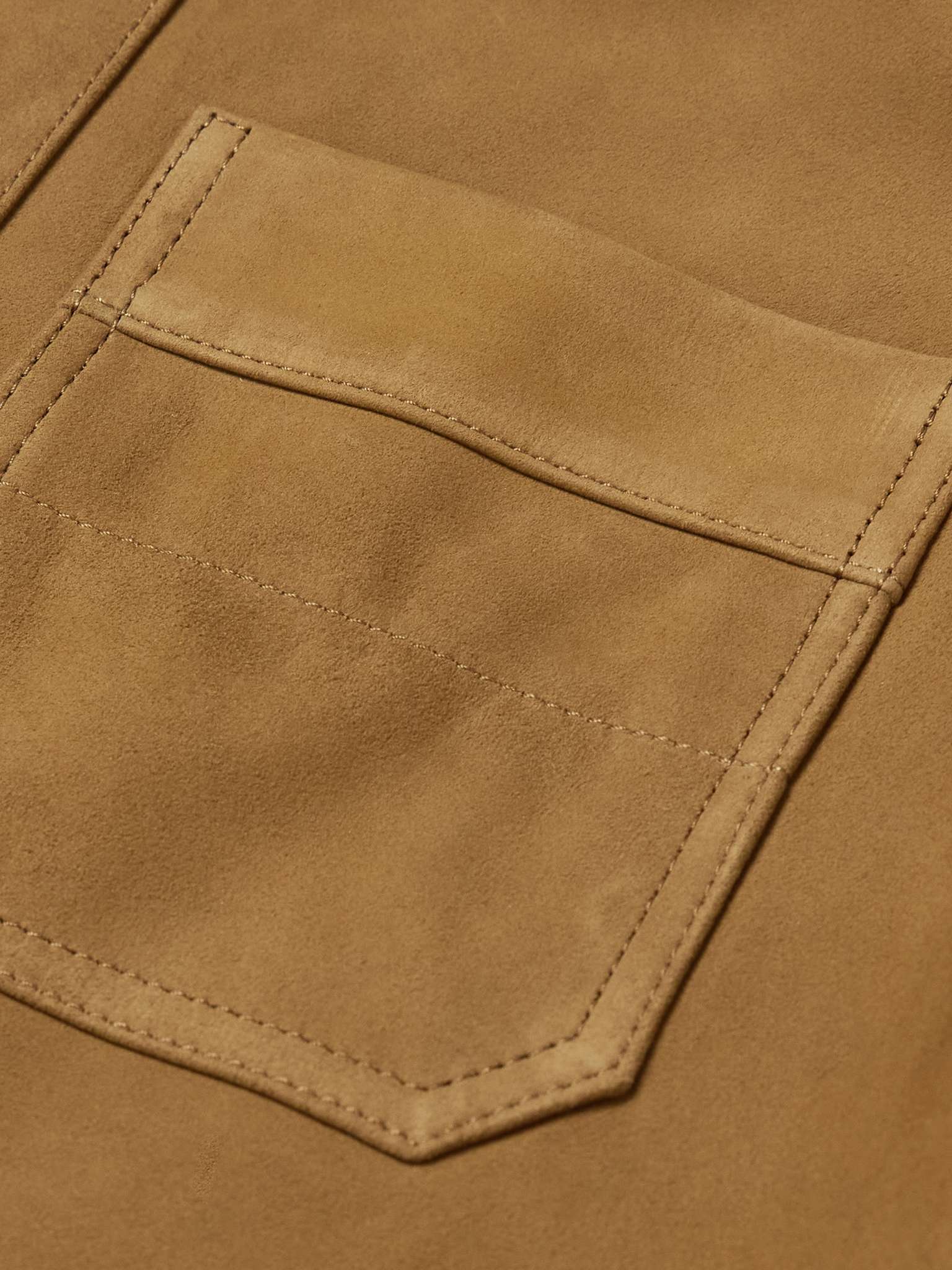 MR P. Suede Chore Jacket for Men | MR PORTER