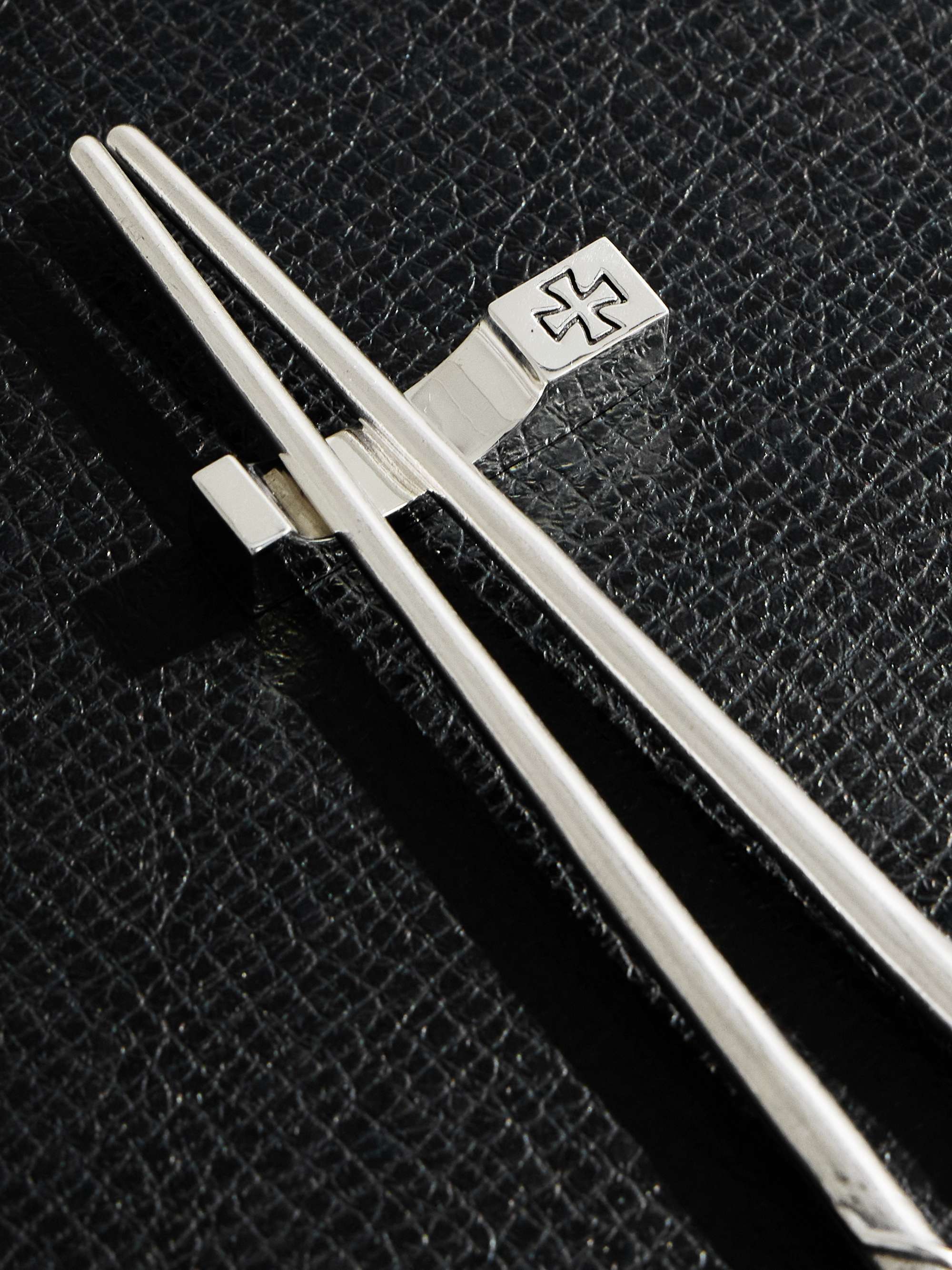 ENFANTS RICHES DEPRIMES Engraved Silver Chopsticks and Hashioki for Men MR PORTER