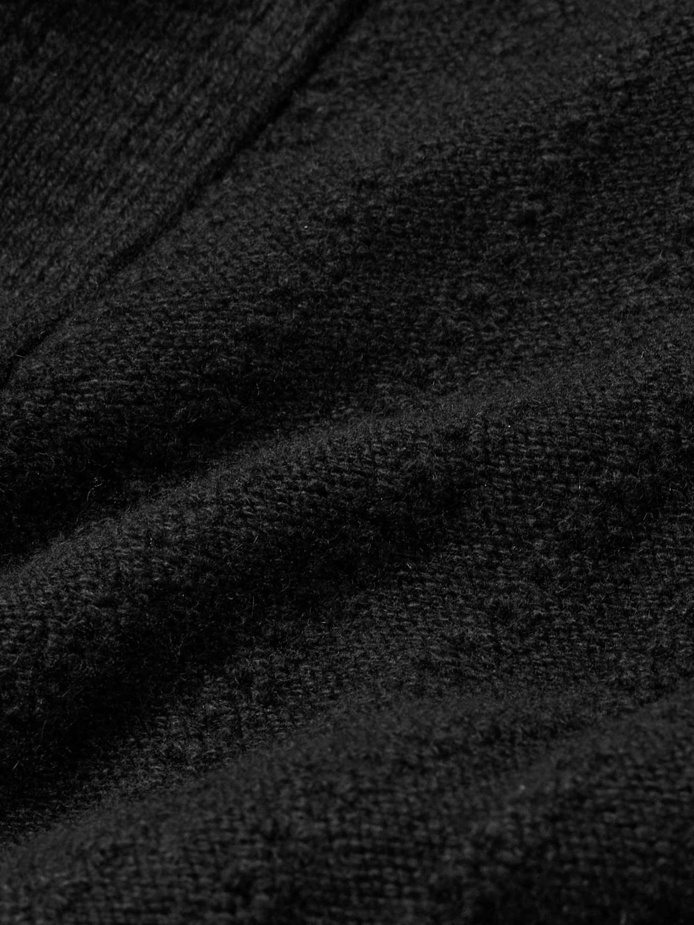 ENFANTS RICHES DÉPRIMÉS Asymmetric Cashmere-Jacquard Sweater for Men ...