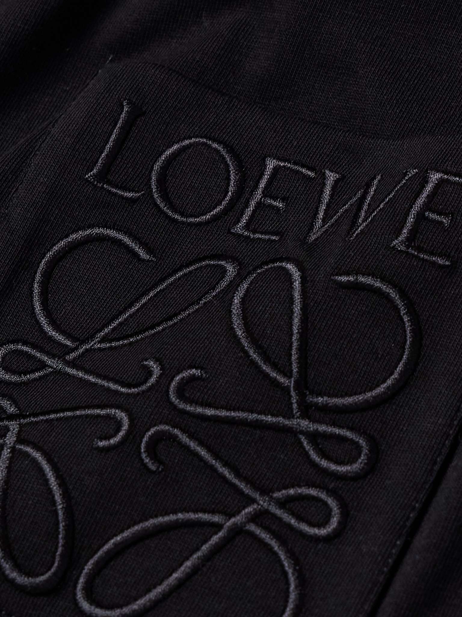 LOEWE Logo-Embroidered Cotton-Jersey T-Shirt for Men | MR PORTER