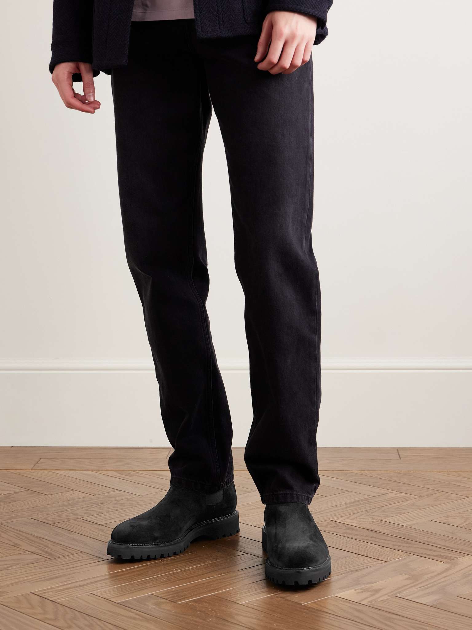 JOHN LOBB Lawry New Standard Suede Chelsea Boots for Men | MR PORTER