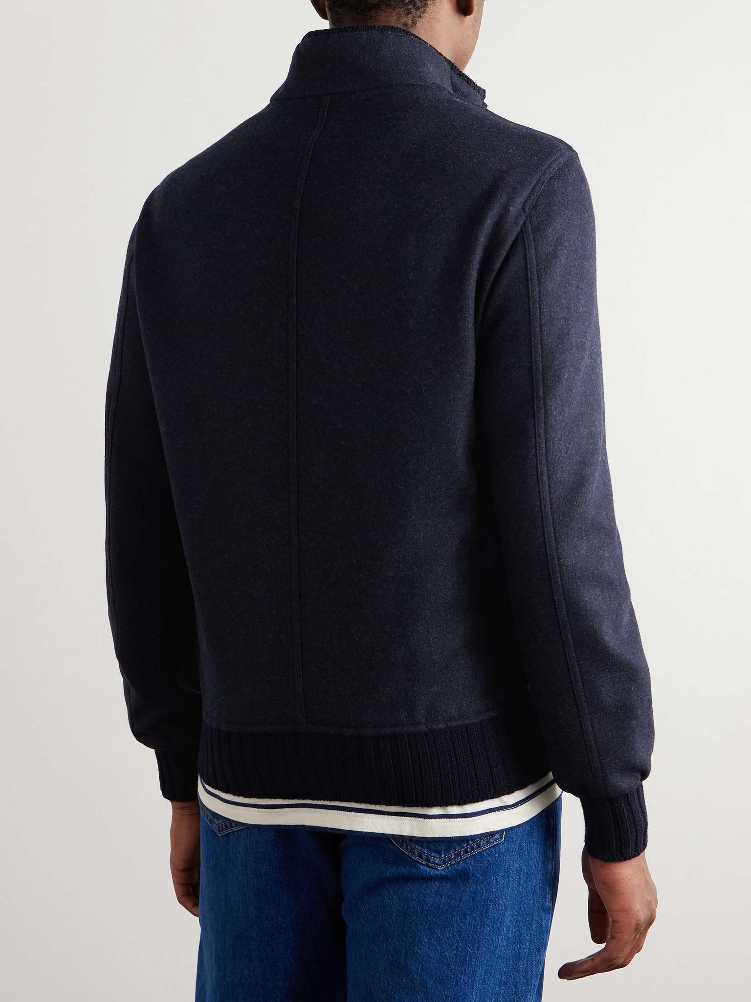 THOM SWEENEY Cashmere-Blend Felt Bomber Jacket for Men | MR PORTER