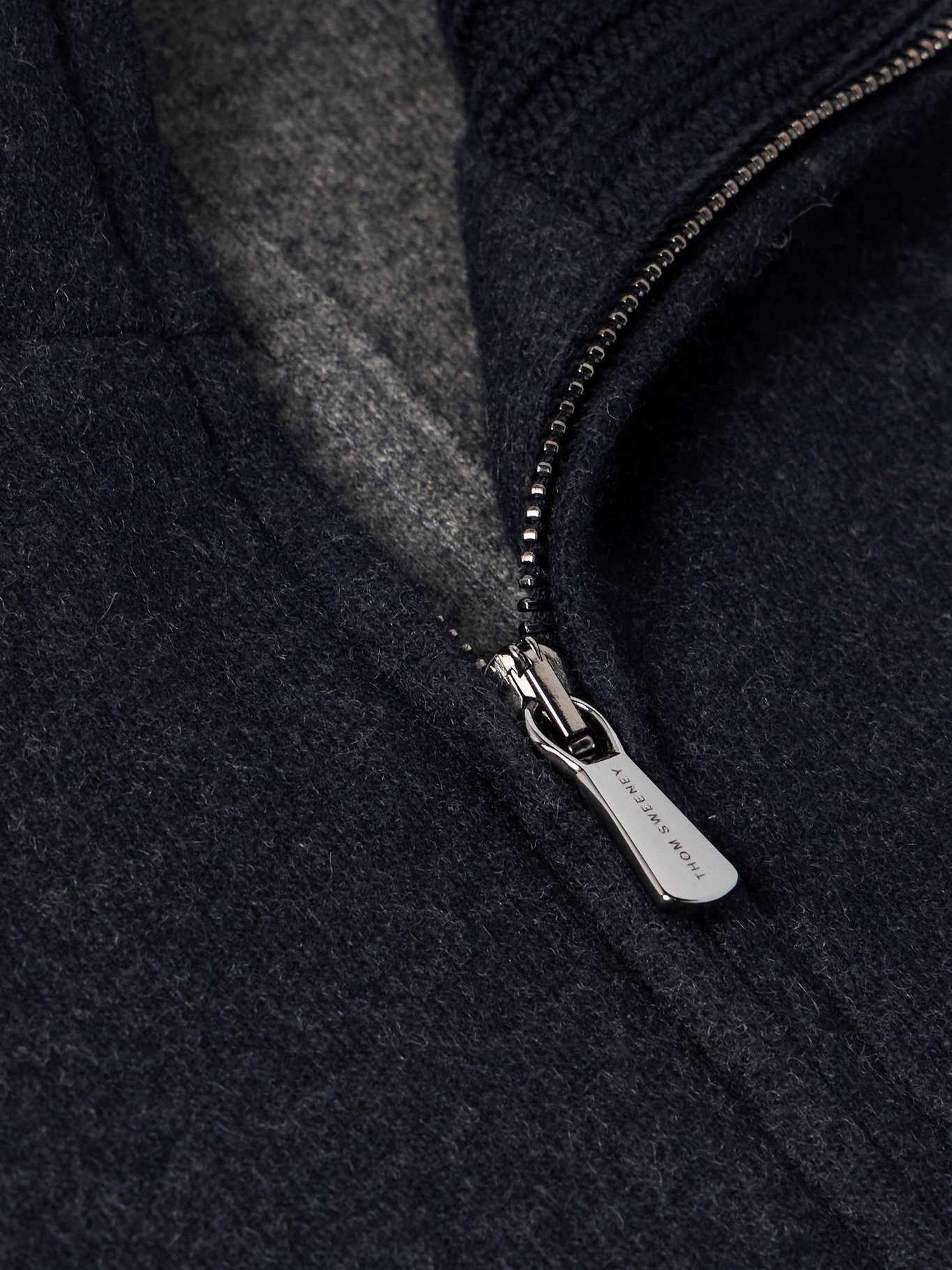 THOM SWEENEY Cashmere-Blend Felt Bomber Jacket for Men | MR PORTER