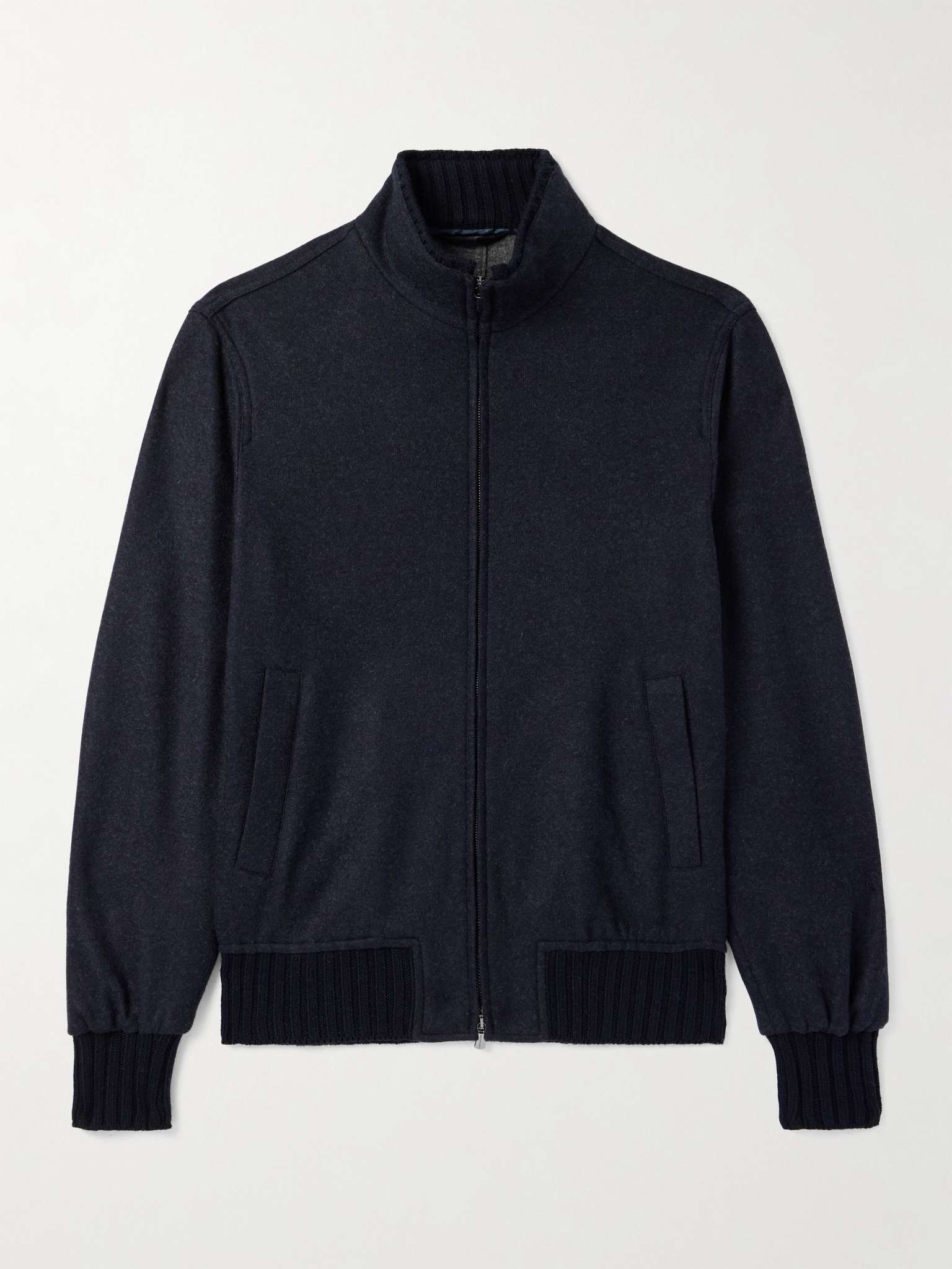 THOM SWEENEY Cashmere-Blend Felt Bomber Jacket for Men | MR PORTER