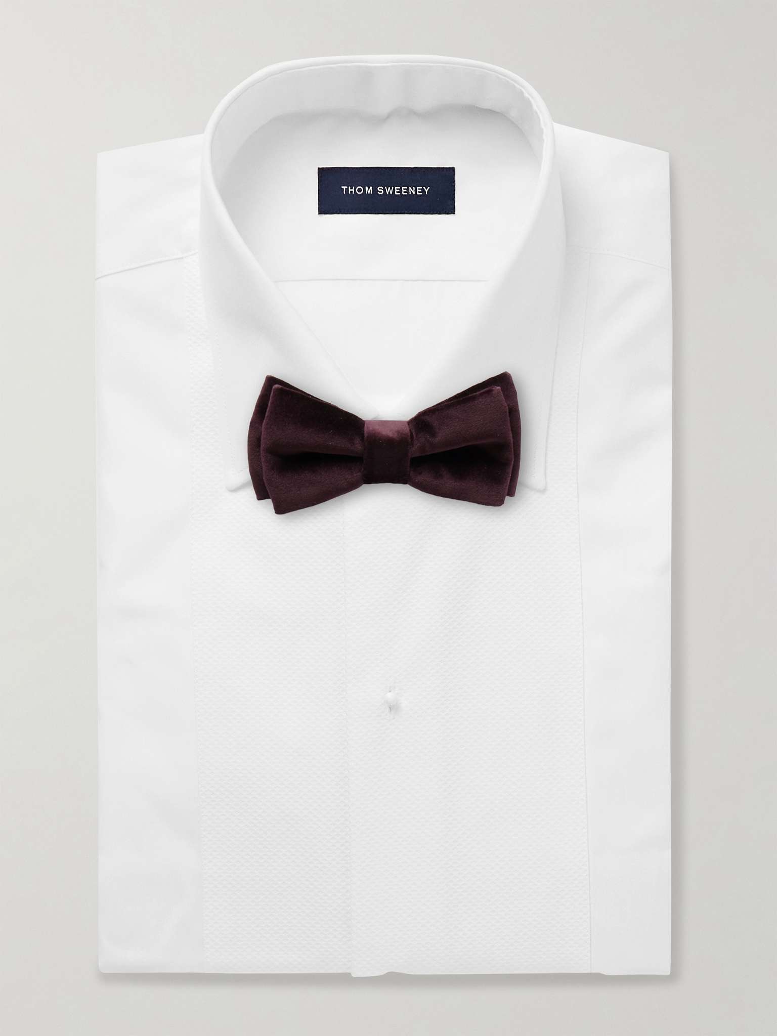 THOM SWEENEY Marcella Bib-Front Cotton and Lyocell-Blend Poplin and ...