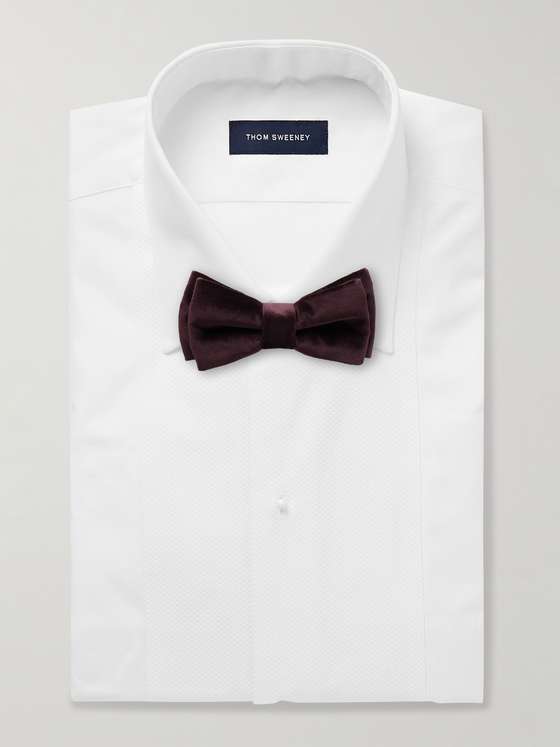 THOM SWEENEY Marcella Bib-Front Cotton and Lyocell-Blend Poplin and ...
