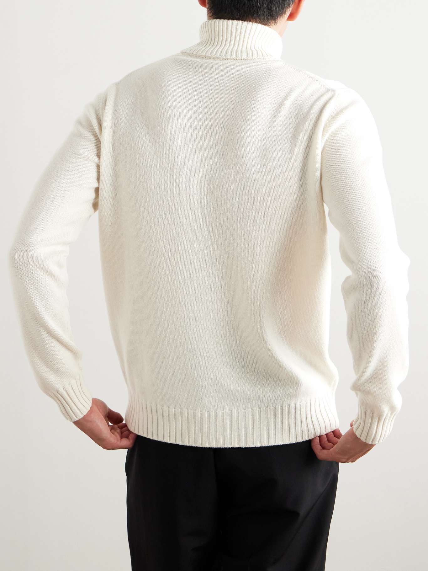 THOM SWEENEY Cashmere Rollneck Sweater for Men | MR PORTER