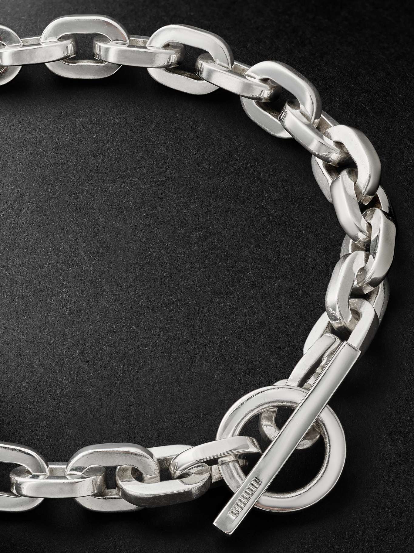 Silver Cuadro Toggle Sterling Silver Chain Bracelet | M. COHEN BY MAOR ...