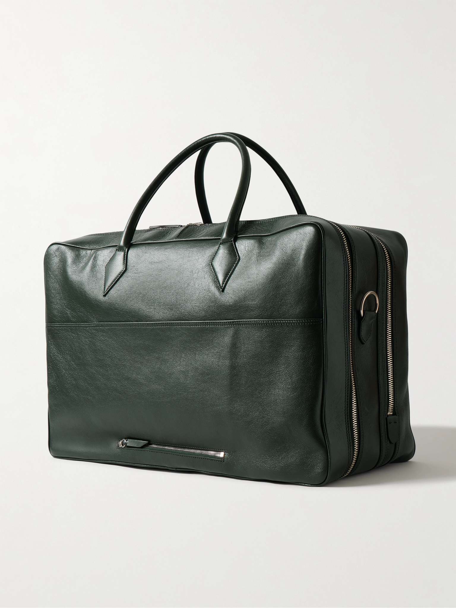 MÉTIER Closer Full-Grain Leather Weekend Bag for Men | MR PORTER