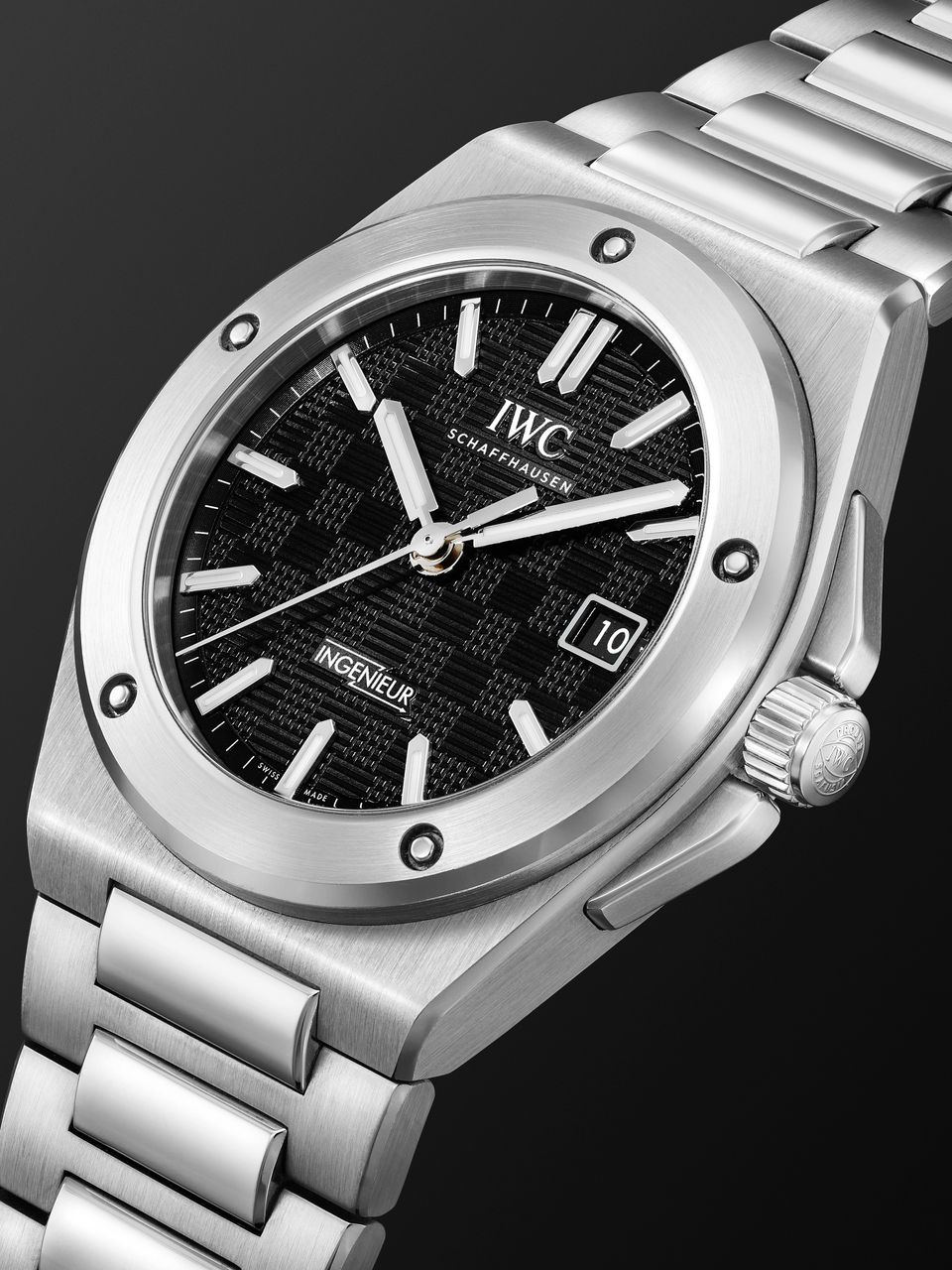IWC SCHAFFHAUSEN Ingenieur Automatic 40mm Stainless Steel Watch, Ref ...