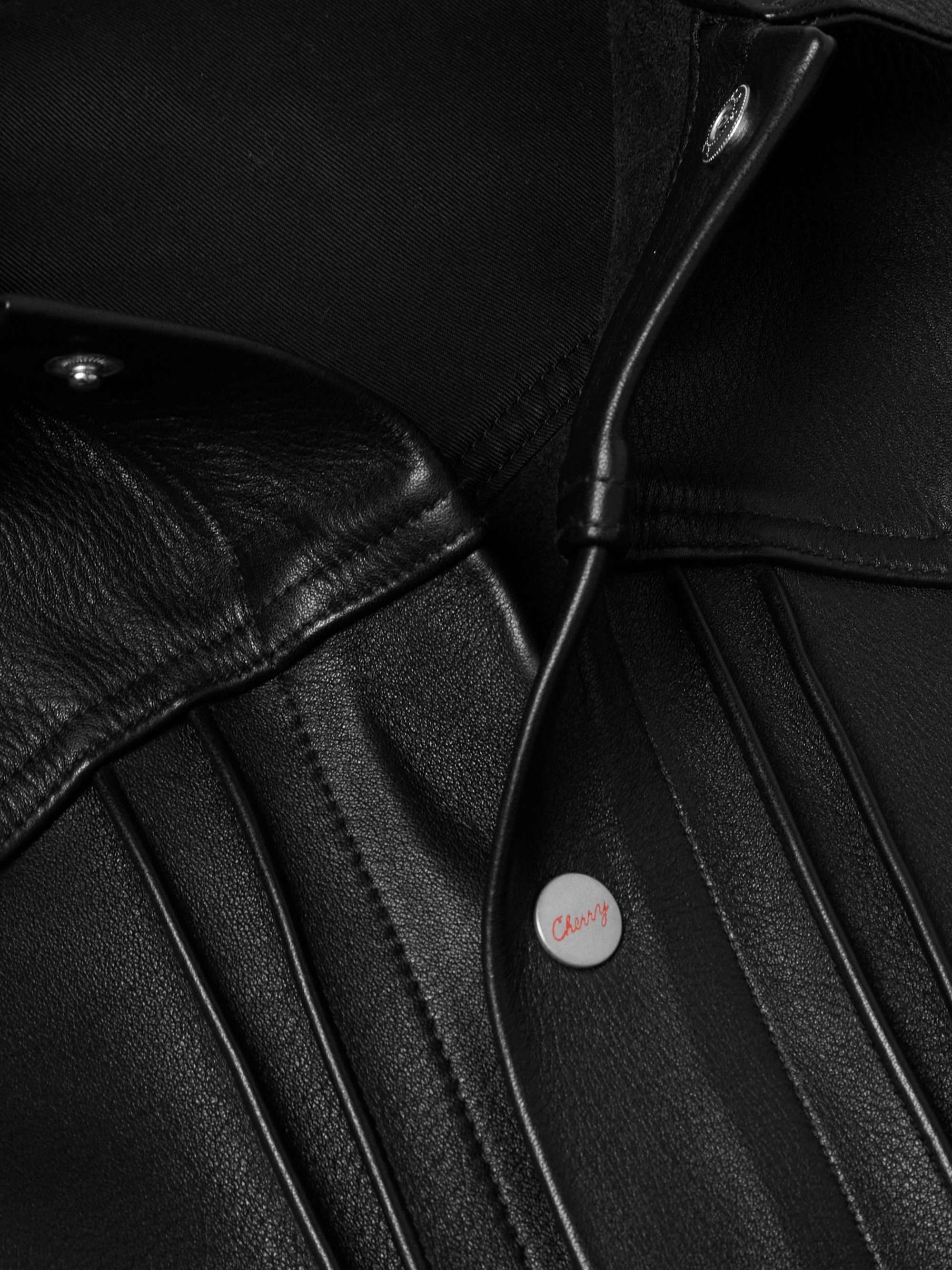 CHERRY LOS ANGELES Leather Jacket for Men | MR PORTER CHERRY LOS ANGELES Leather Jacket for Men | MR PORTER
