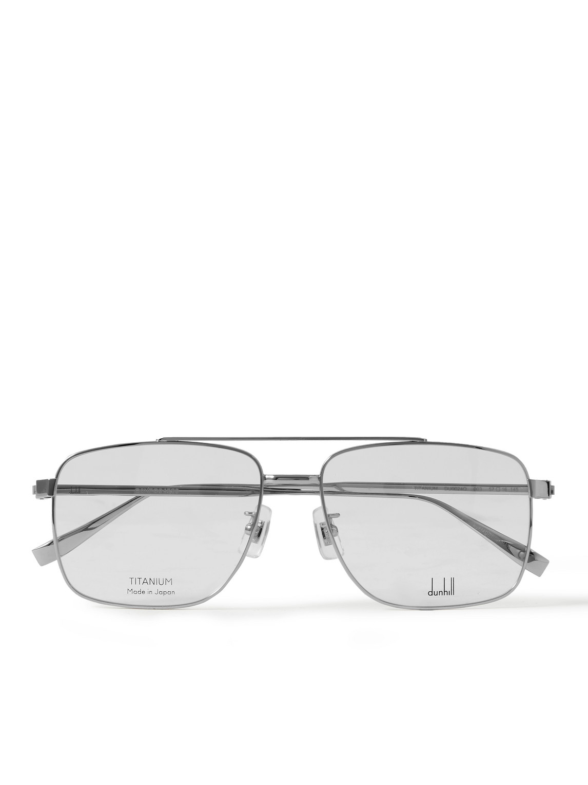 Dunhill Aviator-Style Titanium Optical Glasses | Smart Closet